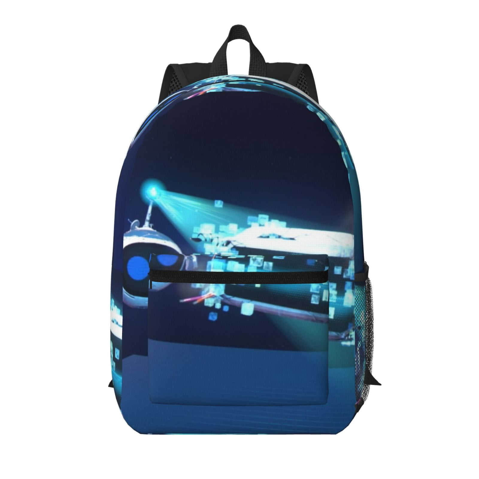 Astro-Bot Backpack, 17 "Backpack with Pockets Lightweight Backpack for ...
