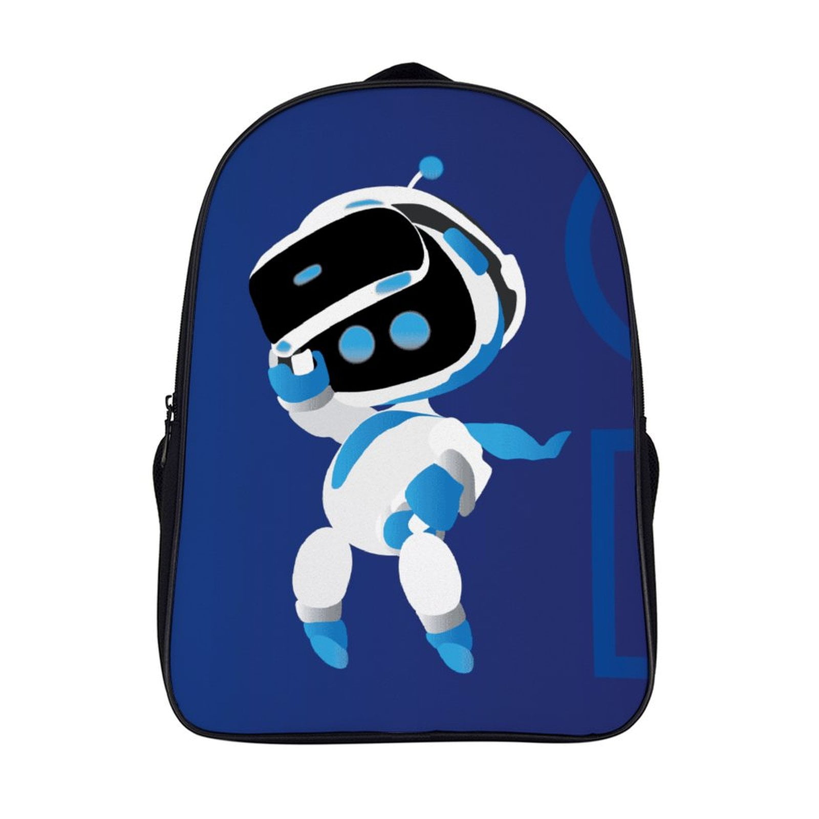 Astro Bot Backpacks 16 Inch Lightweight Casual Bookbags Travel Daypack ...