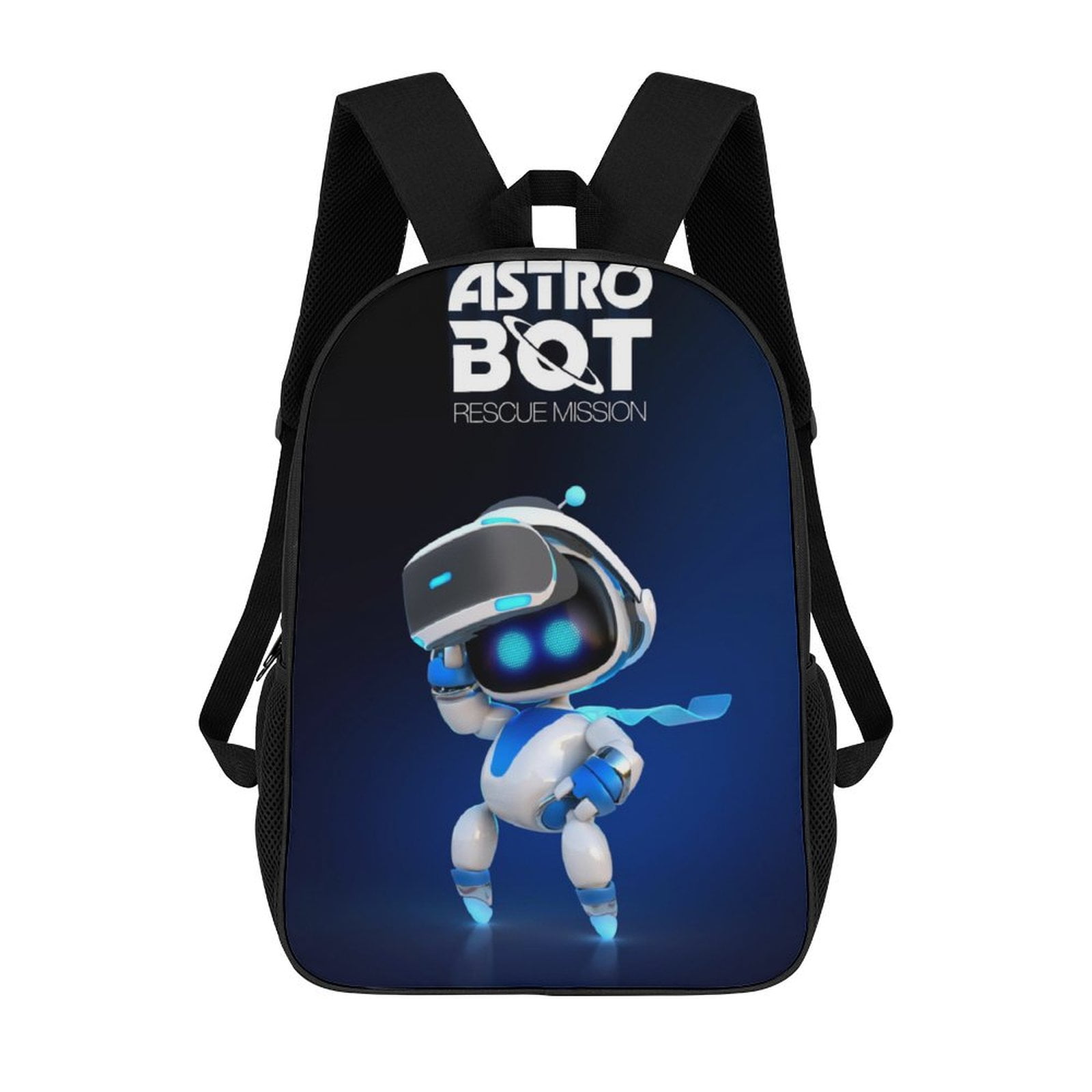 Astro Bot Backpacks Bookbag Casual Daypack Backpacks for Travel Work ...