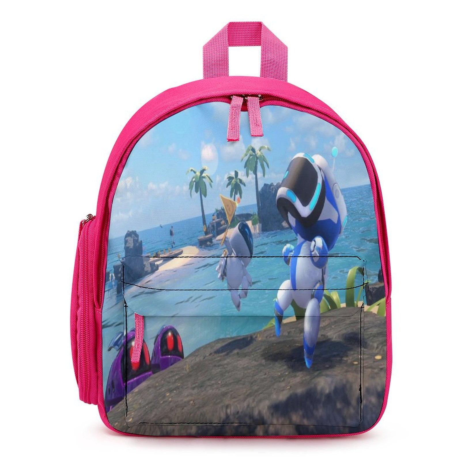 Astro Bot Backpacks Lightweight Bookbags Casual Daypack For Travel ...