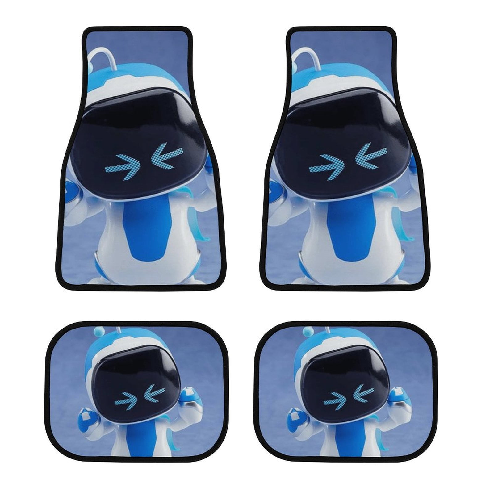 Astro Bot Carpet Car Floor Mats 4 Pieces Sets All Weather Front & Rear ...