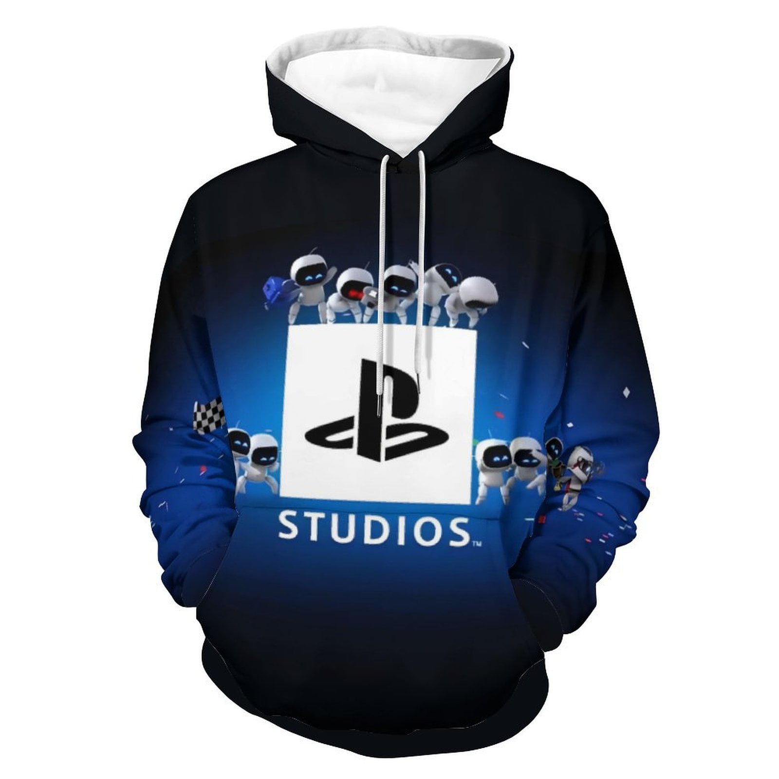 Astro Bot Cartoon Sweatshirt Anime Hoodie Full Print Suitable for ...