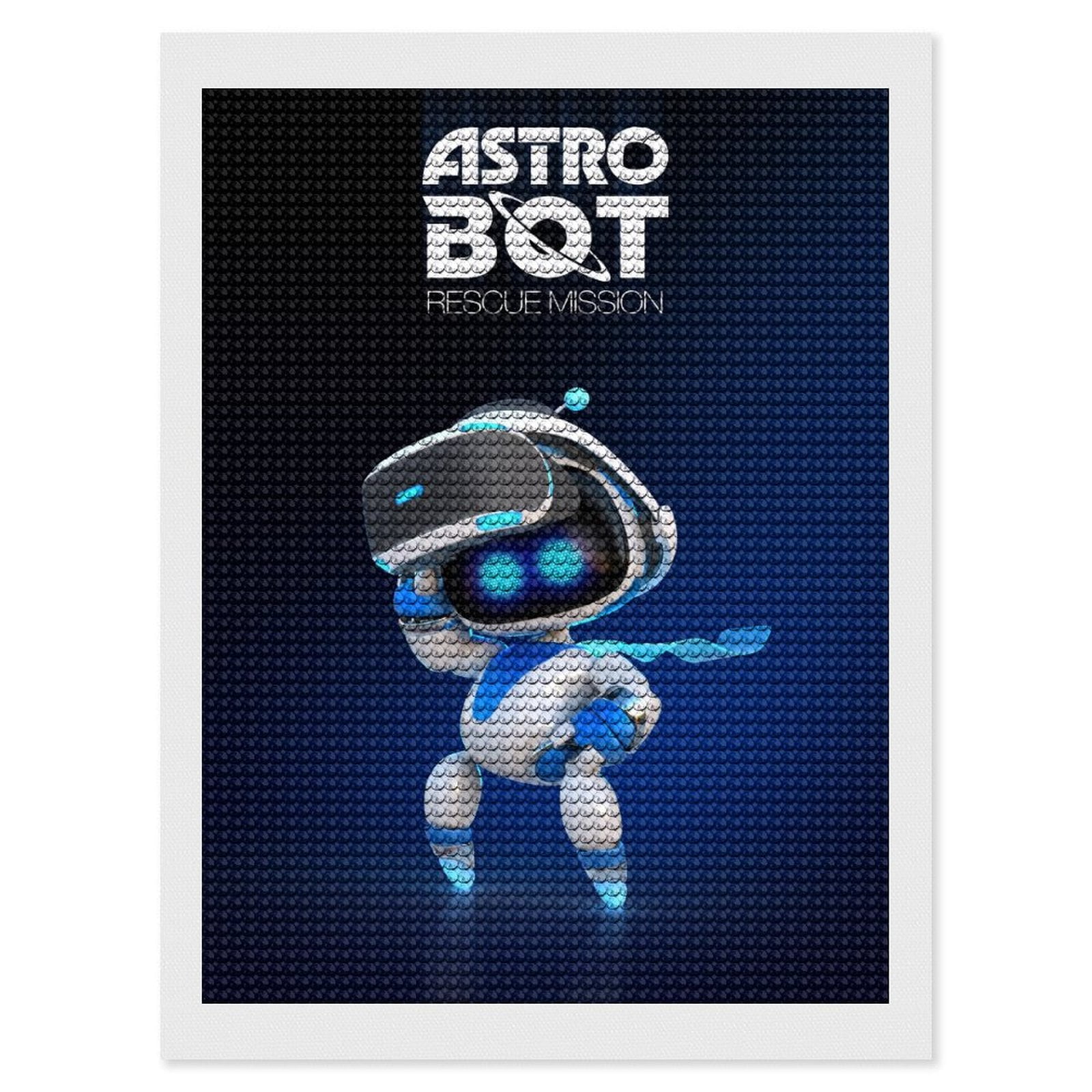Astro Bot Diamond Art Kits for Adults 5D Diamond Art Kit Paint by ...