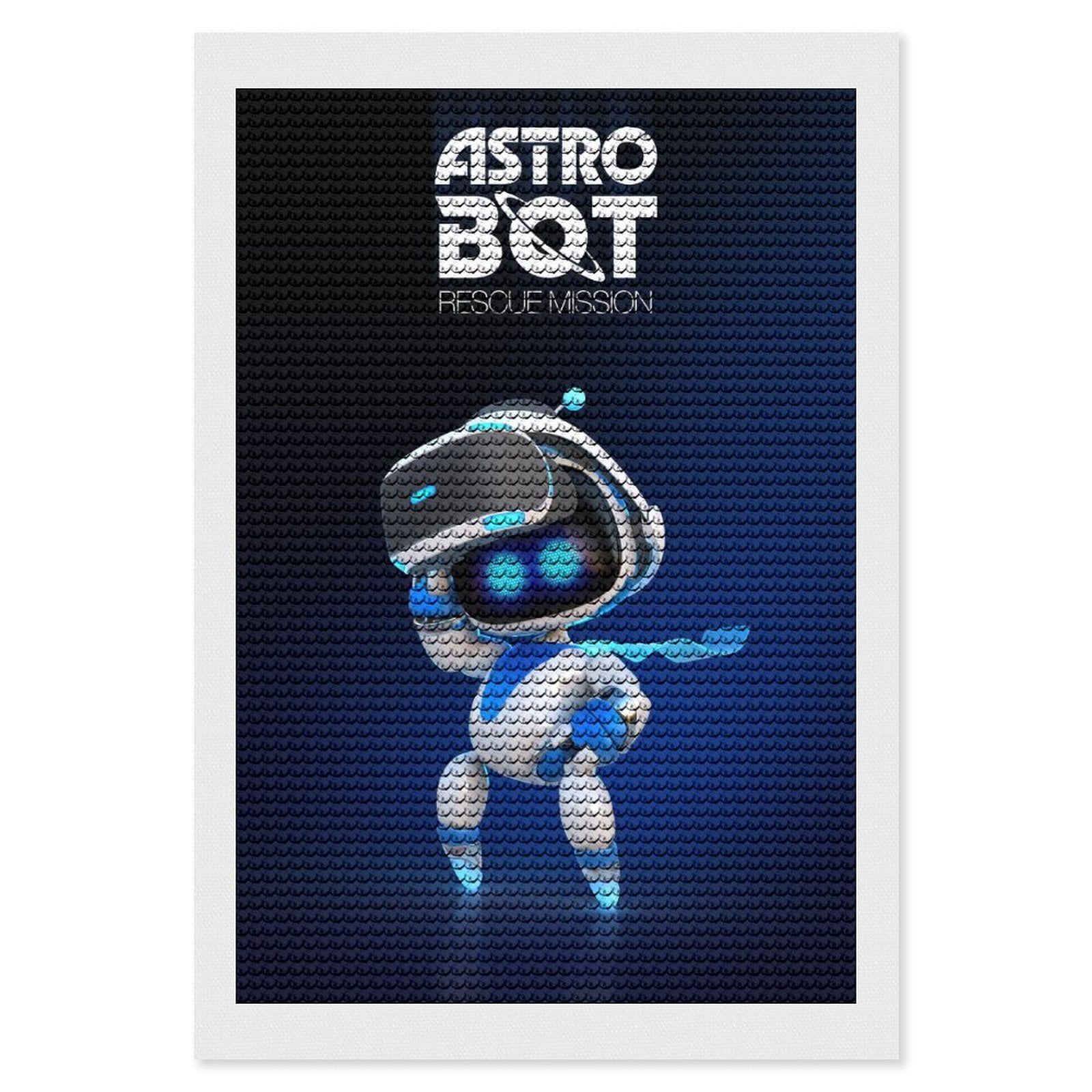 Astro Bot Diamond Art Kits for Adults Beginners Round 5D Paint with ...