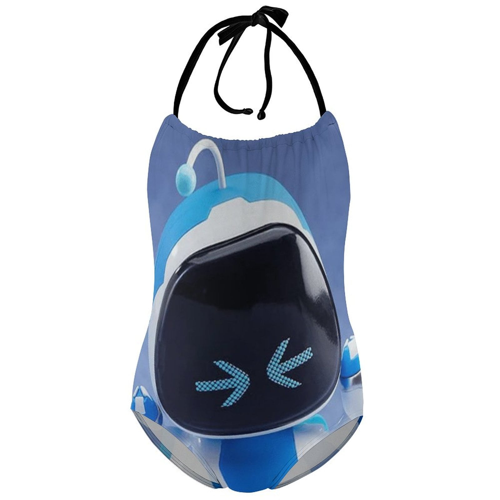 Astro Bot Girl's One-Piece Swimsuit Bathing Suit Soft Stretchy Children ...