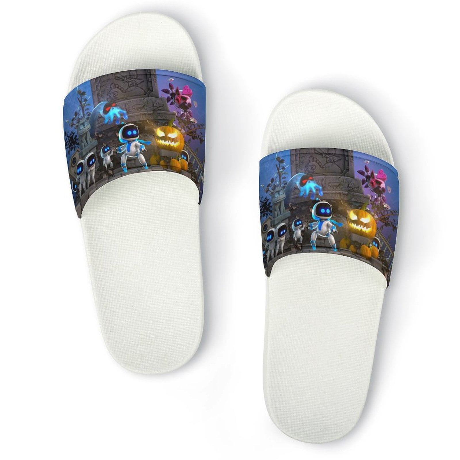 Astro Bot Home Slippers Unisex House Sandals Breathable PVC Slides for ...