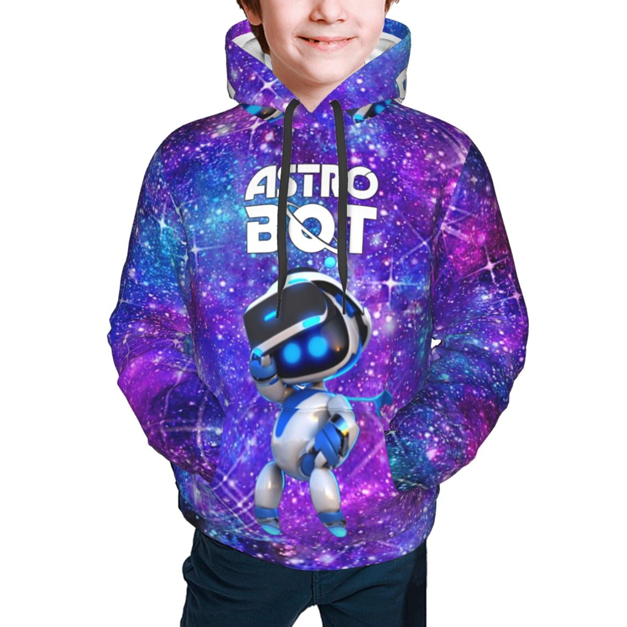 Astro Bot Kids' Hoodie 3d Print Sweatshirt Soft Pullover Hooded With ...
