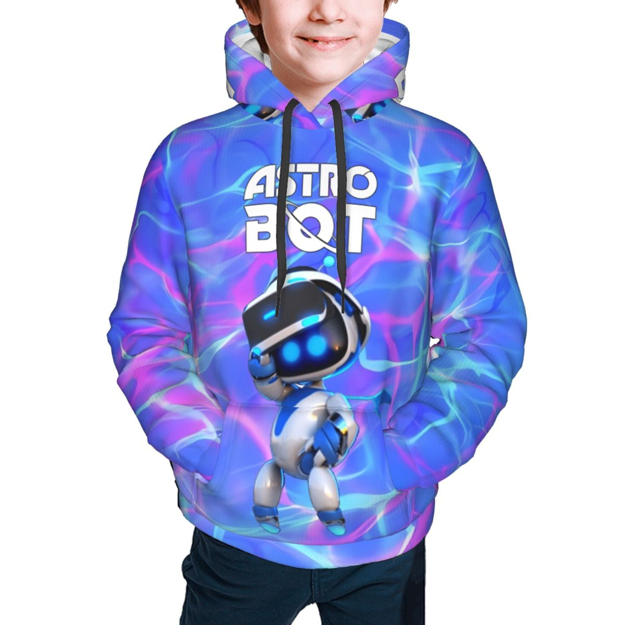 Astro Bot Kids' Hoodie 3d Print Sweatshirt Soft Pullover Hooded With ...