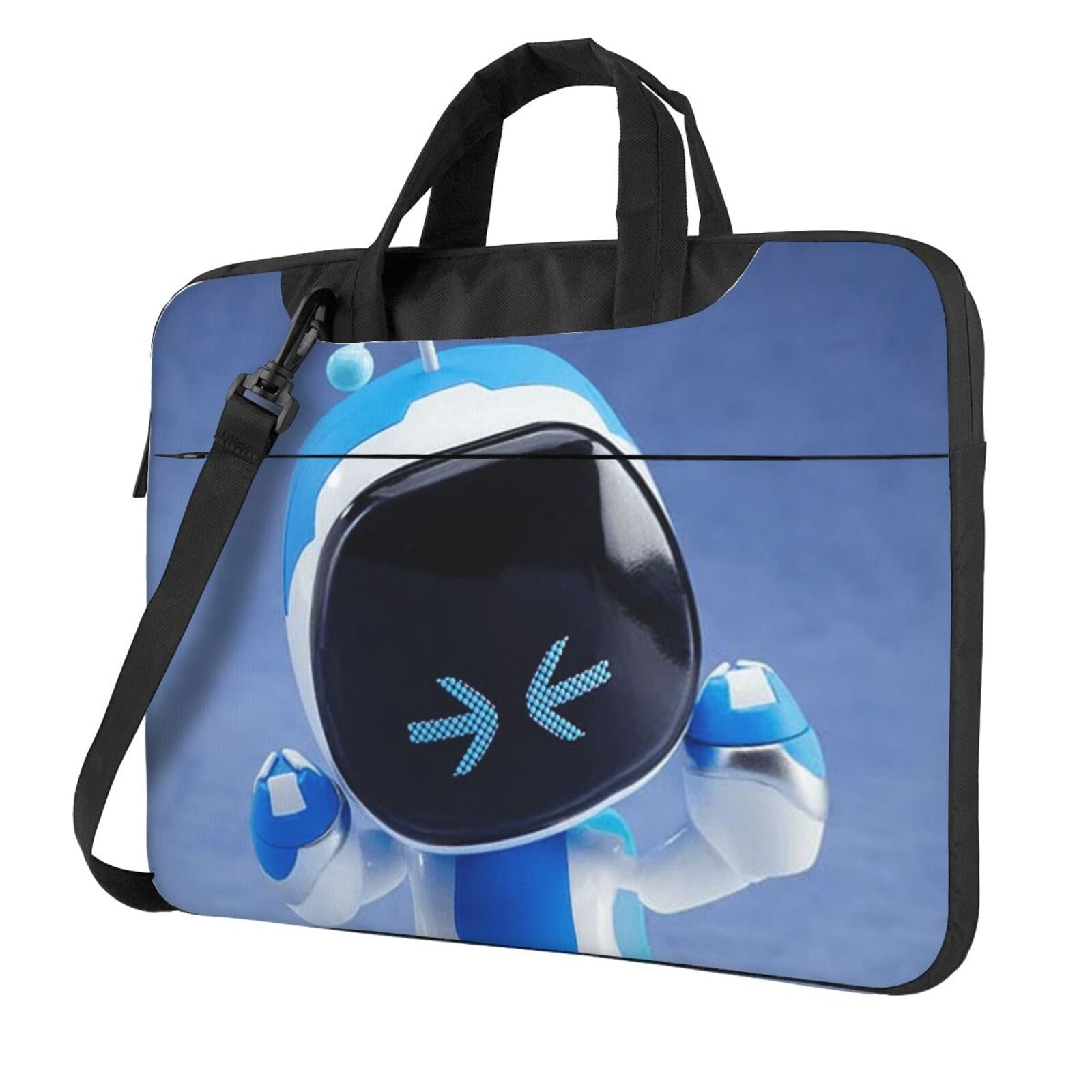 Astro Bot Laptop Carrying Case 15.6 Inch Laptop Bag Computer Protective Case Shoulder Strap ...
