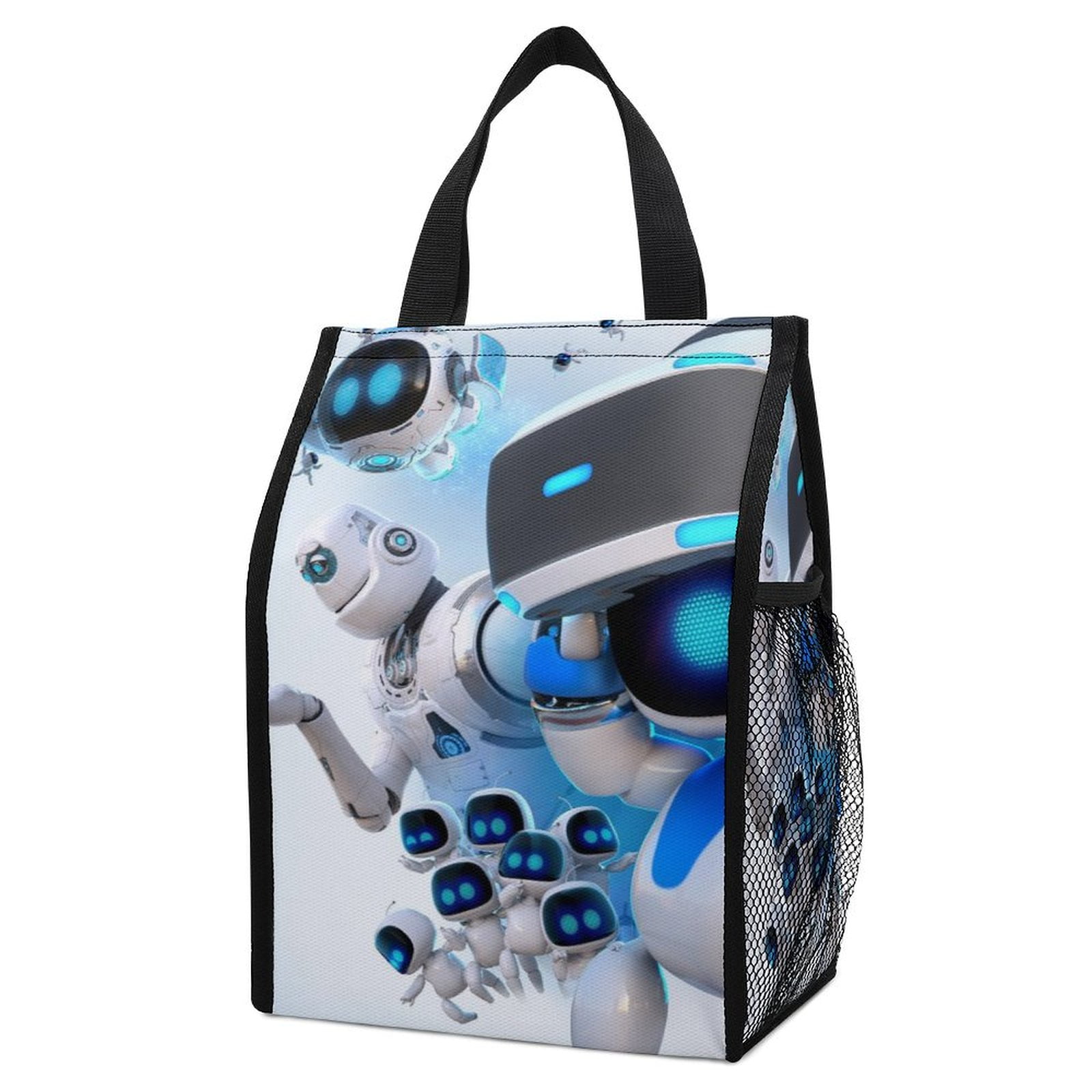 Astro Bot Lunch Bag Insulated, Lunch Box Bag, Reusable Lunch Tote Bag ...