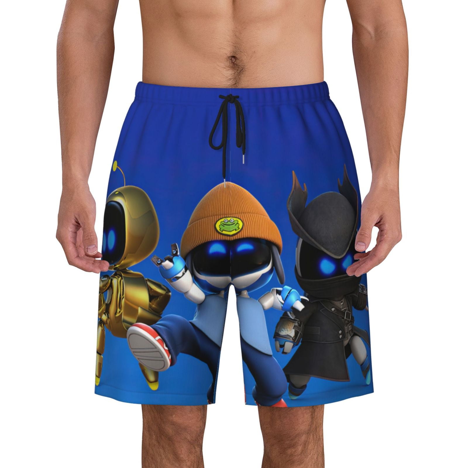 Astro Bot Men'S Swim Trunks Quick Dry Board Shorts Bathing Suit ...