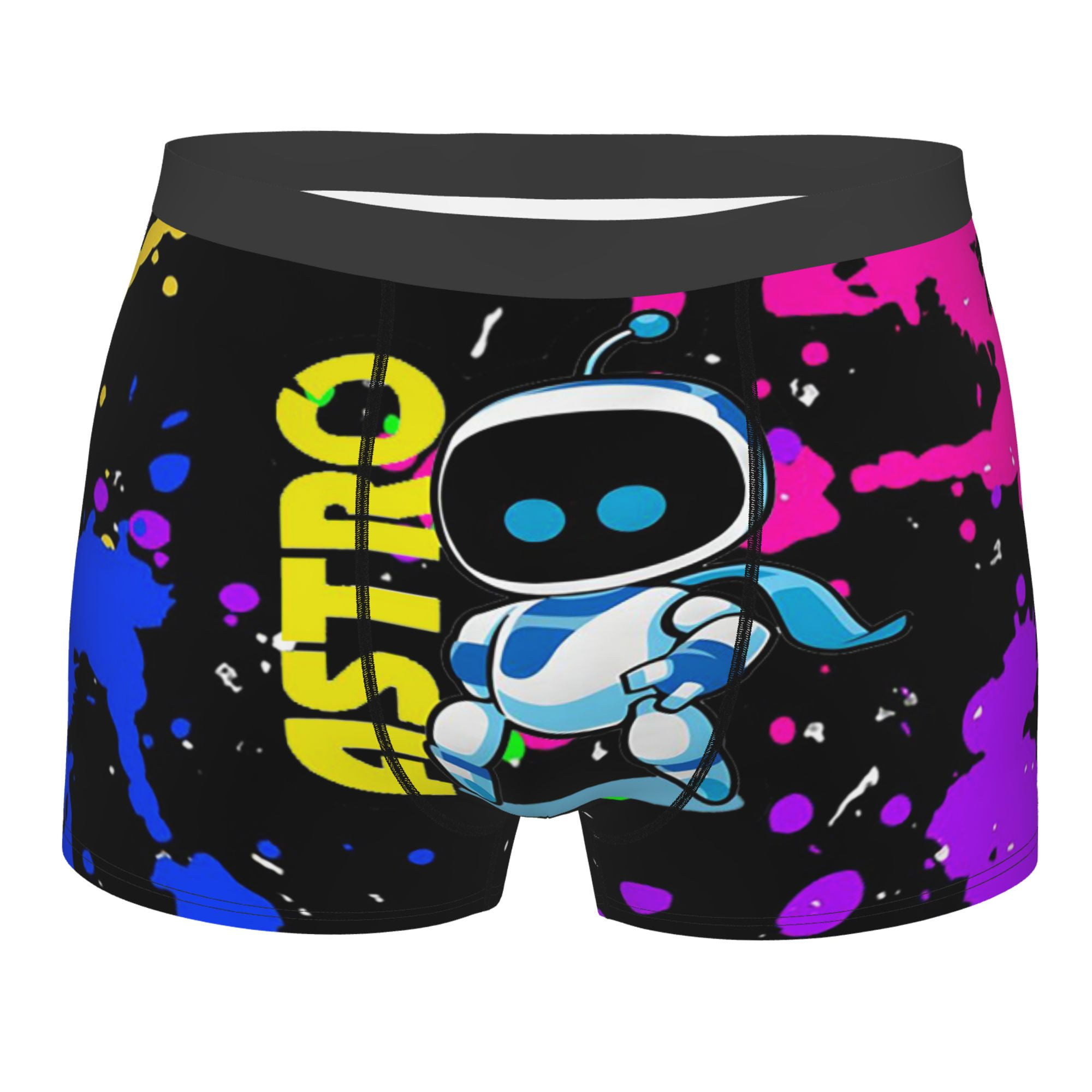Astro Bot Men's Boxer Brief Underwear Breathable Stretch Pantie Sport ...
