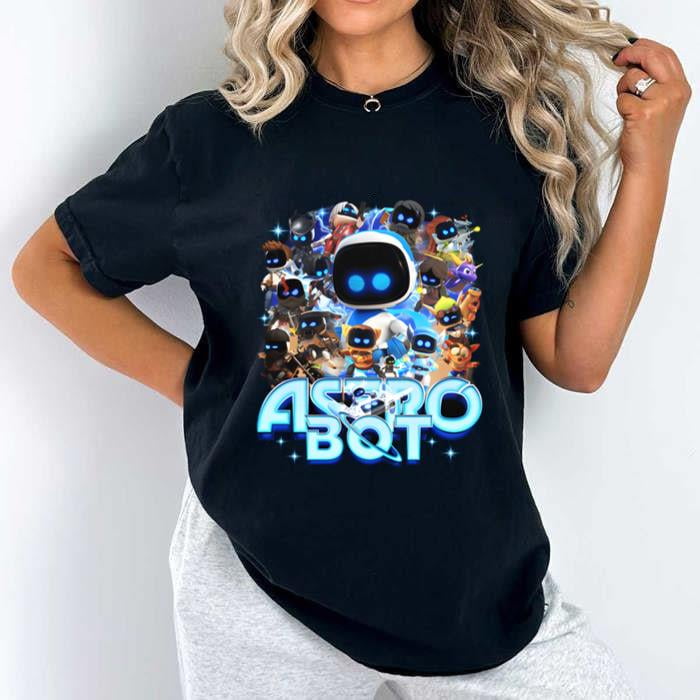 Astro Bot PS5 PlayStation Game Comfort Color T-Shirt Classic Pop, for ...