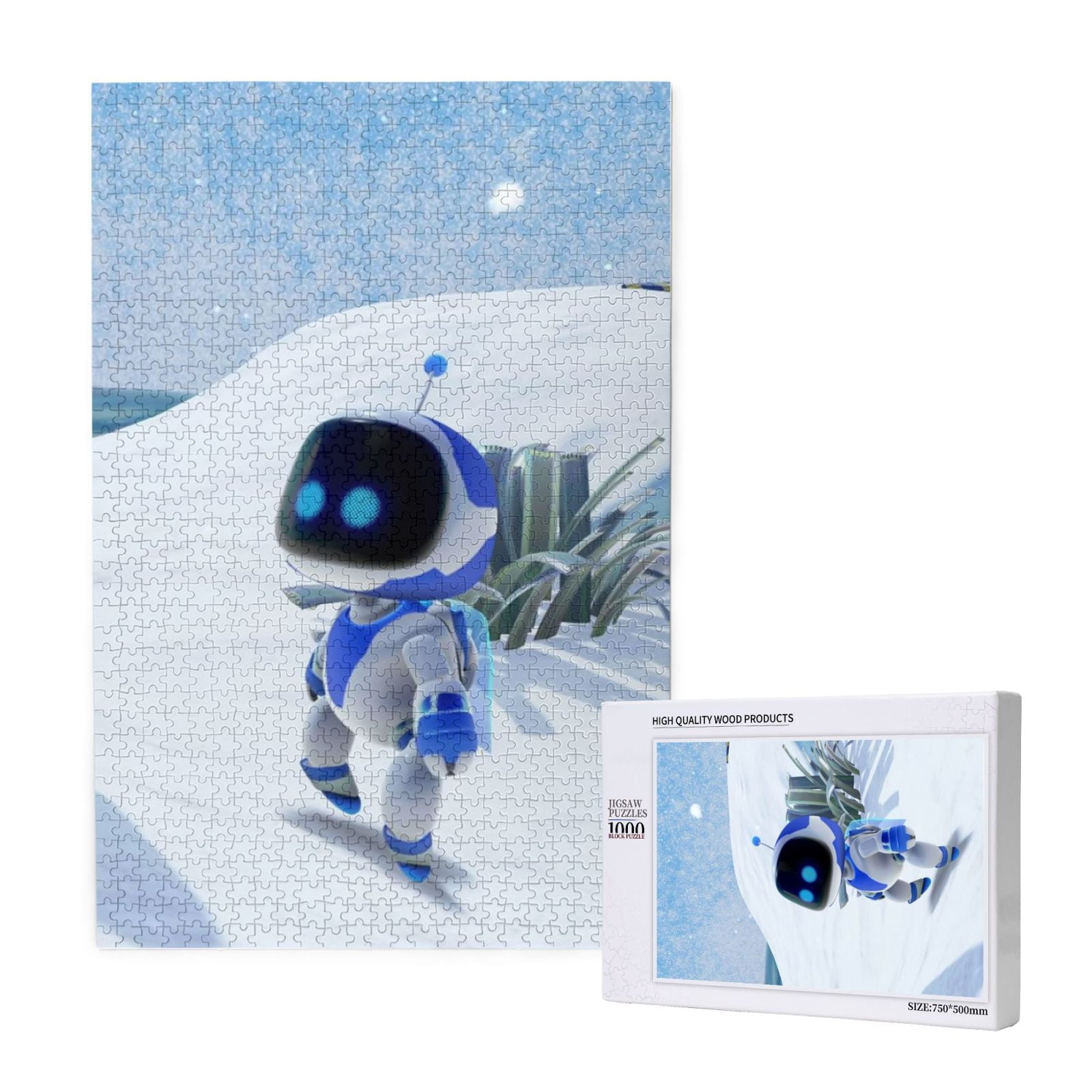 Astro Bot Puzzle 1000 Pieces Wooden Jigsaw Puzzle For Adult Teens Kids ...