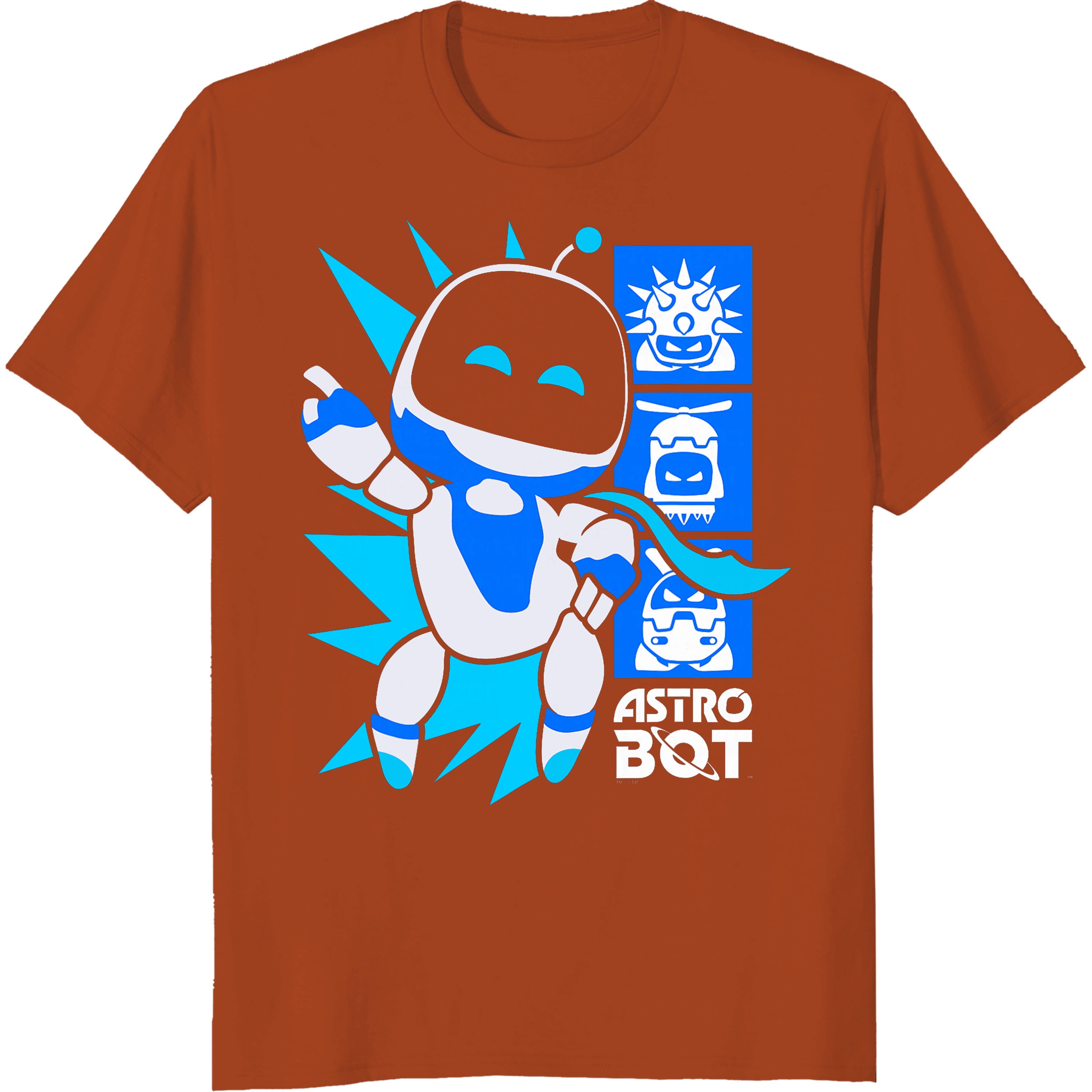 Astro Bot Rescue Mission Victory Pose Game T-Shirt ,Full Sizes S-5XL ...