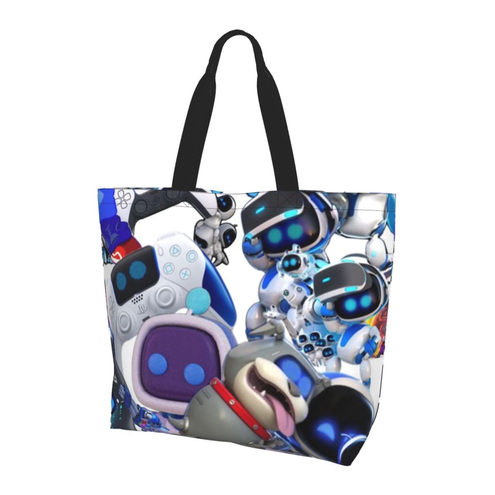 Astro Bot Shoulder Bag Durable Reusable Grocery Bags Shopping Tote Bag ...
