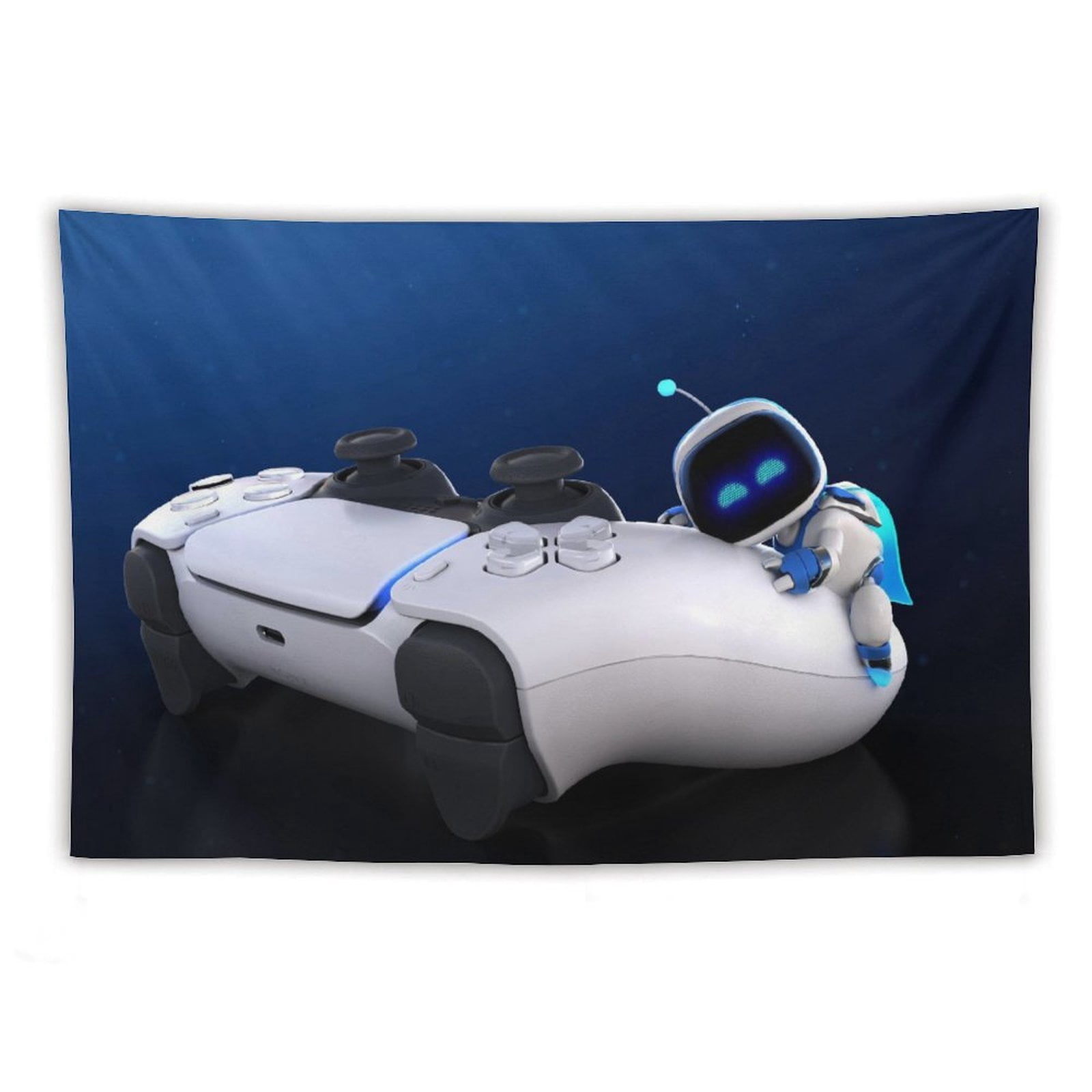 Astro Bot Tapestry, Video Game 60x40in Tapestry Home Decoration Poster ...