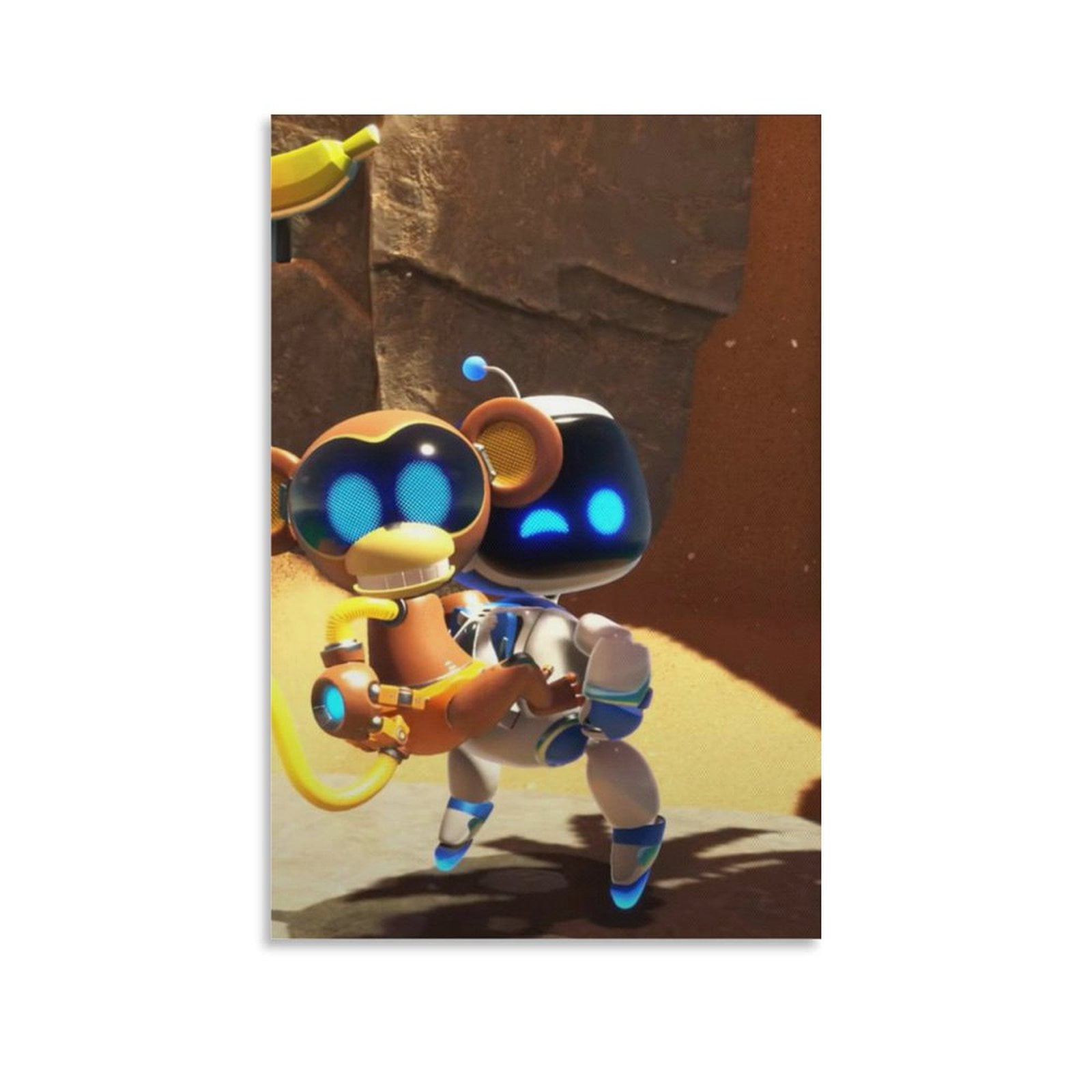 Astro Bot Wall Hanging Painting Wall Art Canvas Paintings Posters Home ...