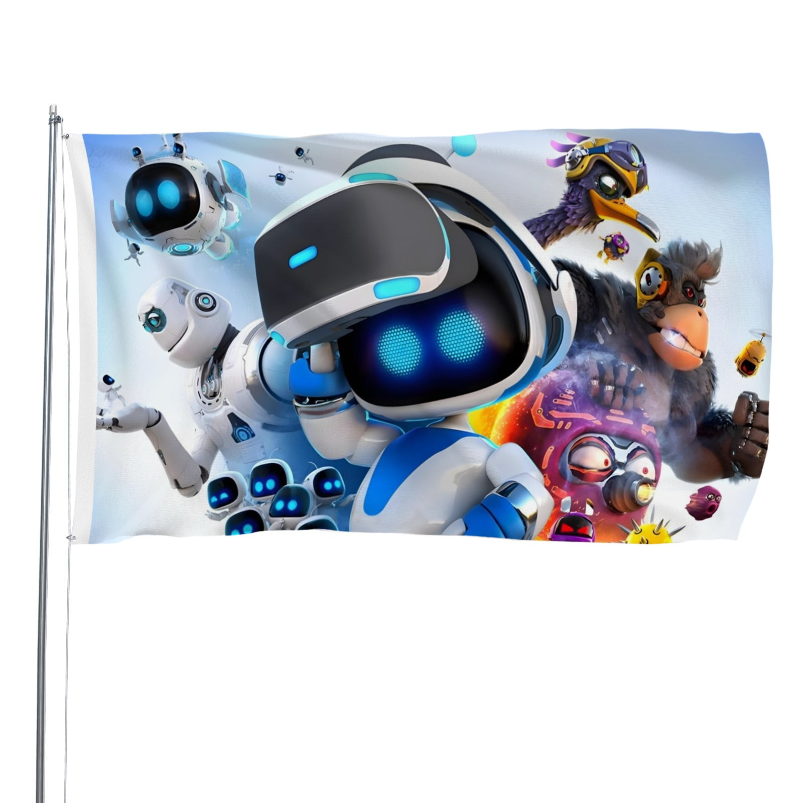 Astro Bot-themed Printed Flag Perfect gift for fans, friends, and ...