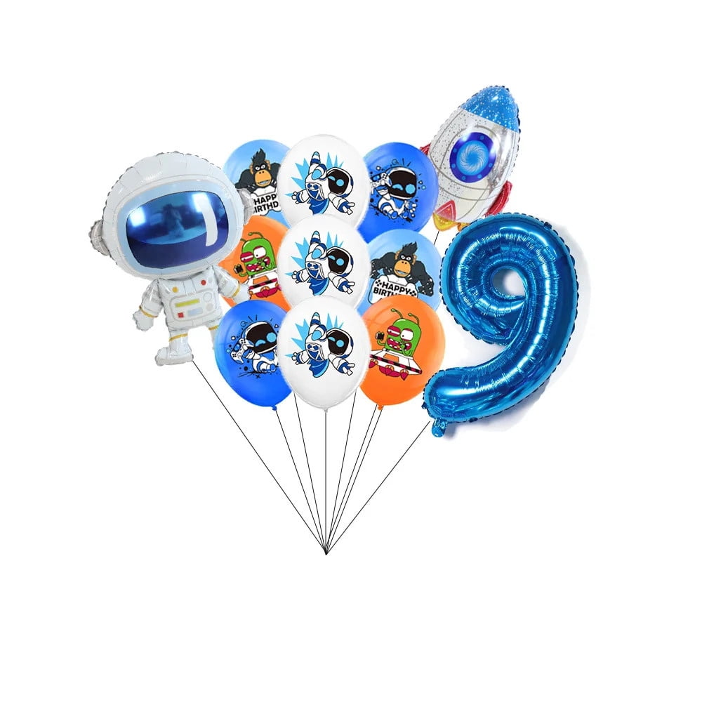 Astro Boted Theme Birthday Party Decoration Tablecloth Background ...