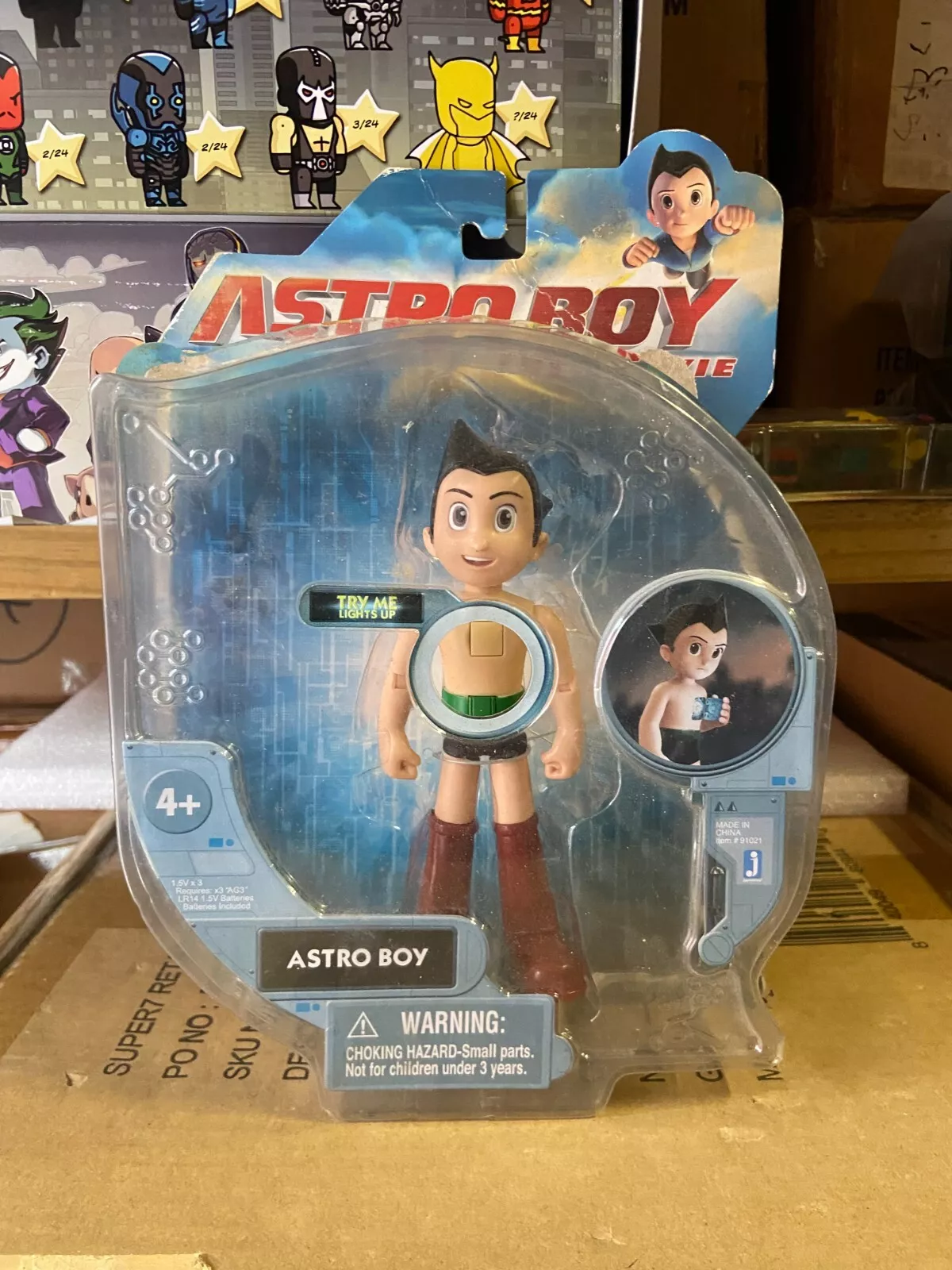 Astro Boy 2009 Movie Astro Boy Figure Jazzwares DMG PKG JC - Walmart.com