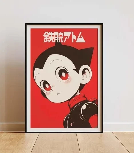 Astro Boy - 4 Posters On The Theme Of Manga Astroboy And His Character Astro 2 NO FRAMED POSTER ...