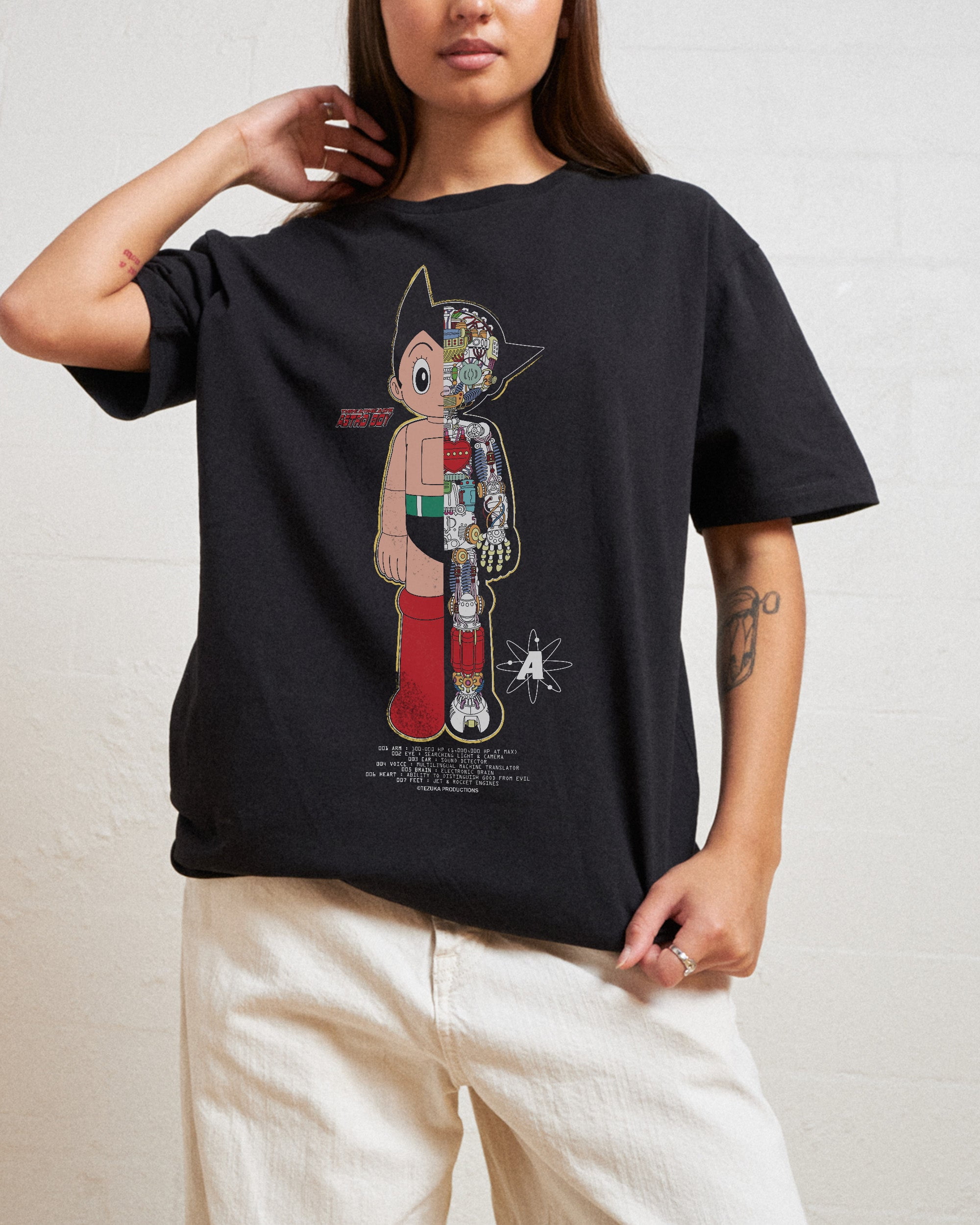 Astro Boy Half Robot T-Shirt - Walmart.com