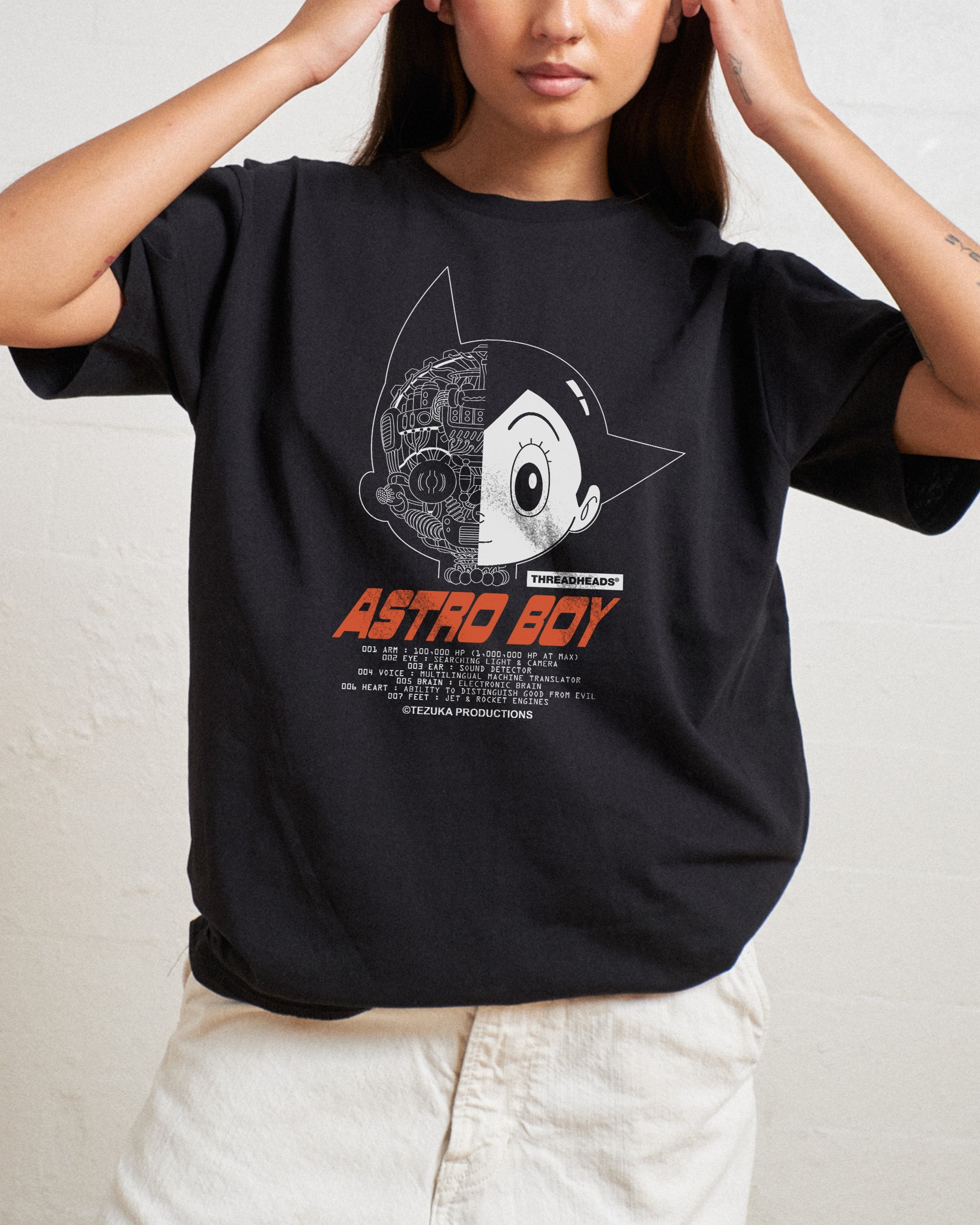 Astro Boy Head Data T-Shirt - Walmart.com