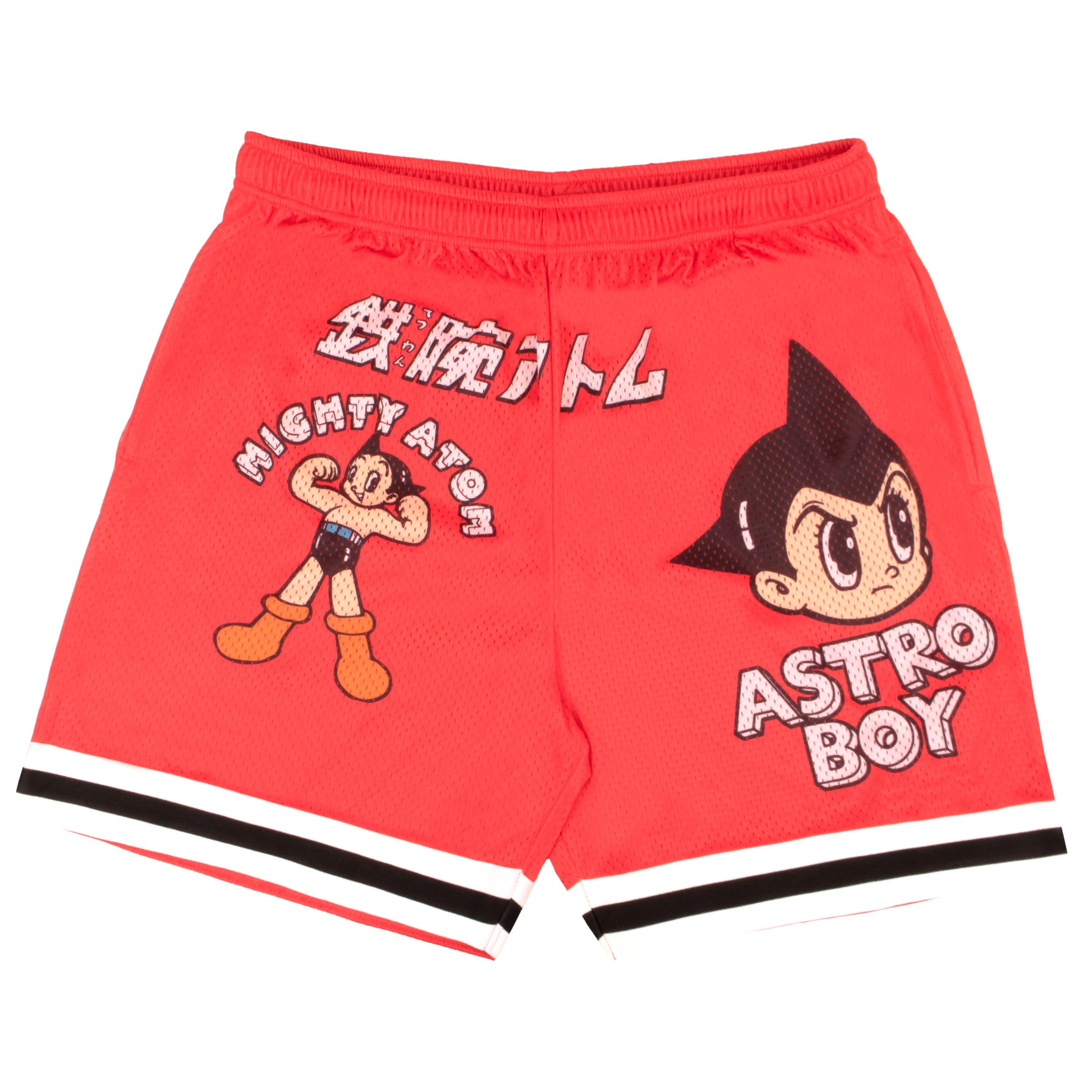 Astro Boy Mens Mesh Athletic Shorts Mighty Atom Manga Mesh Shorts ...