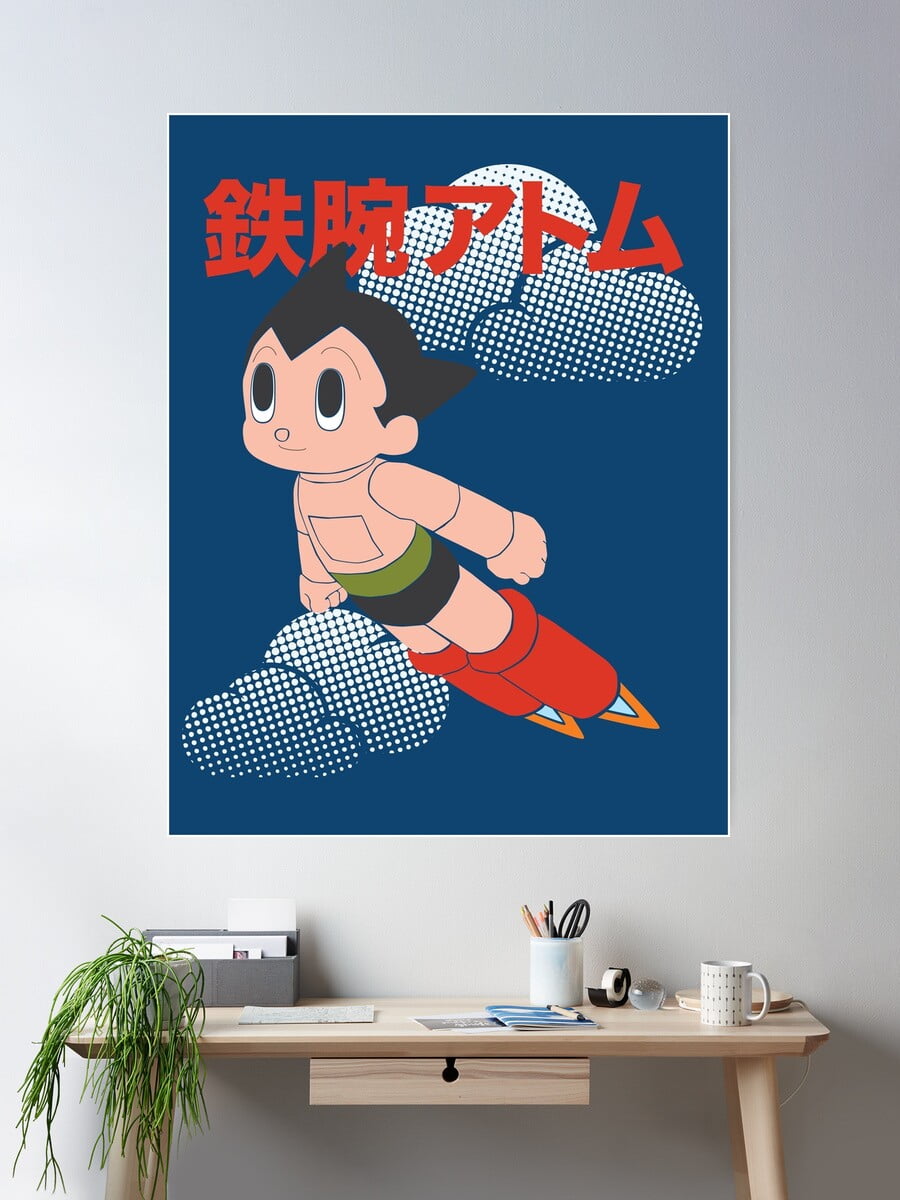 Astro Boy! Poster Wall Art, Modern Wall Decor For Living Room Bedroom ...