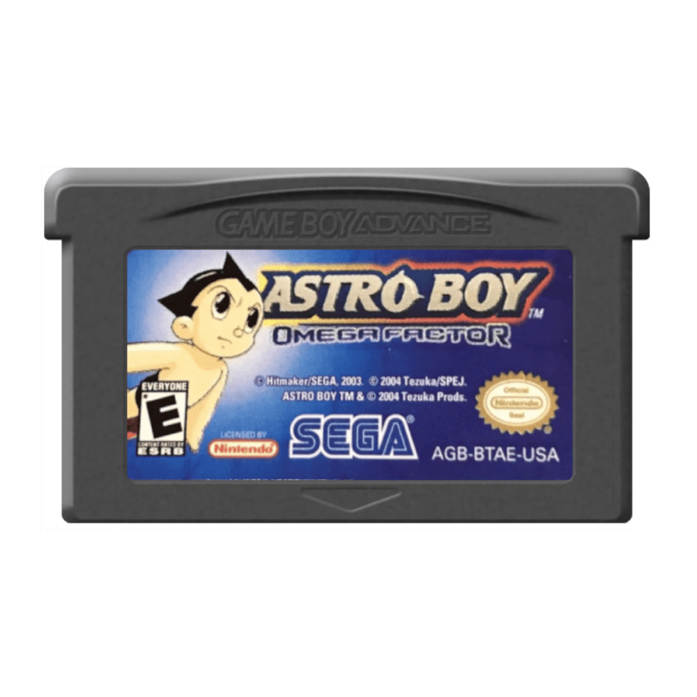 Astro Boy: The Omega Factor North America Version, Game Boy Advance ...