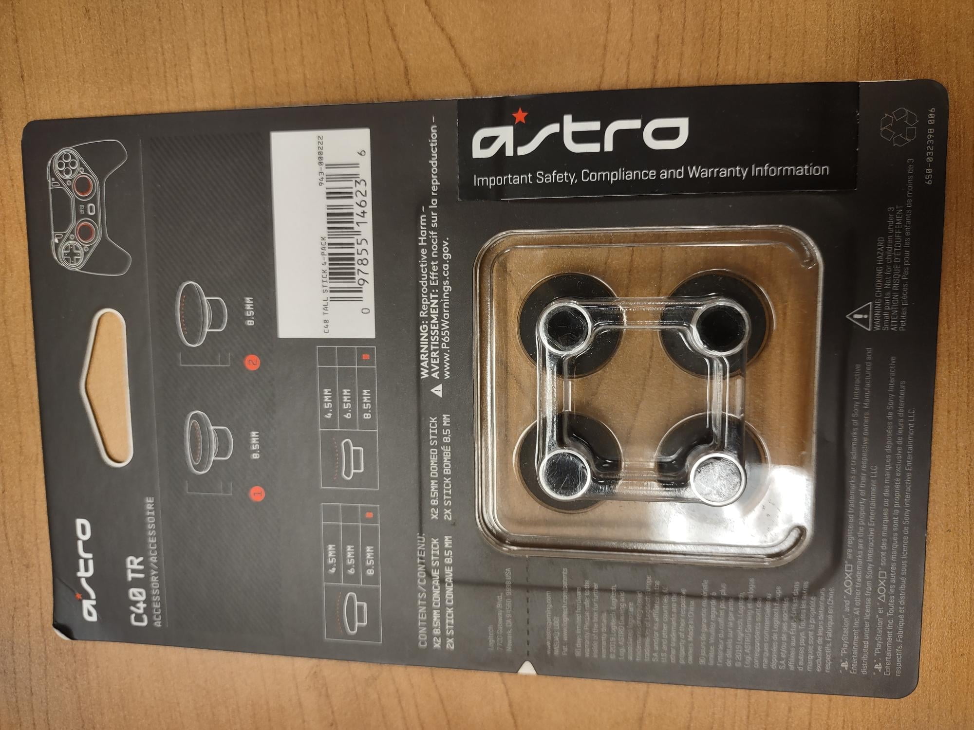 Astro C40 TR Controller Analog Stick Module 4PACK - Black - Walmart.com