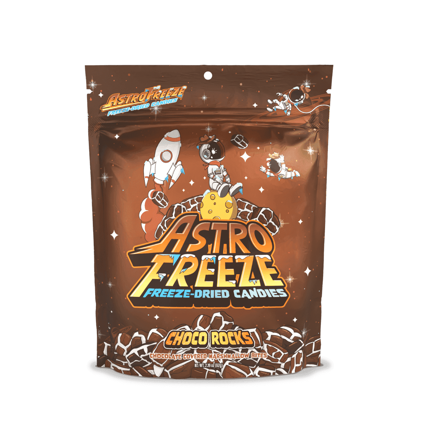 Astro Freeze Dried Charleston Chews - 2.19oz Choco Rocks Vanilla Minis ...