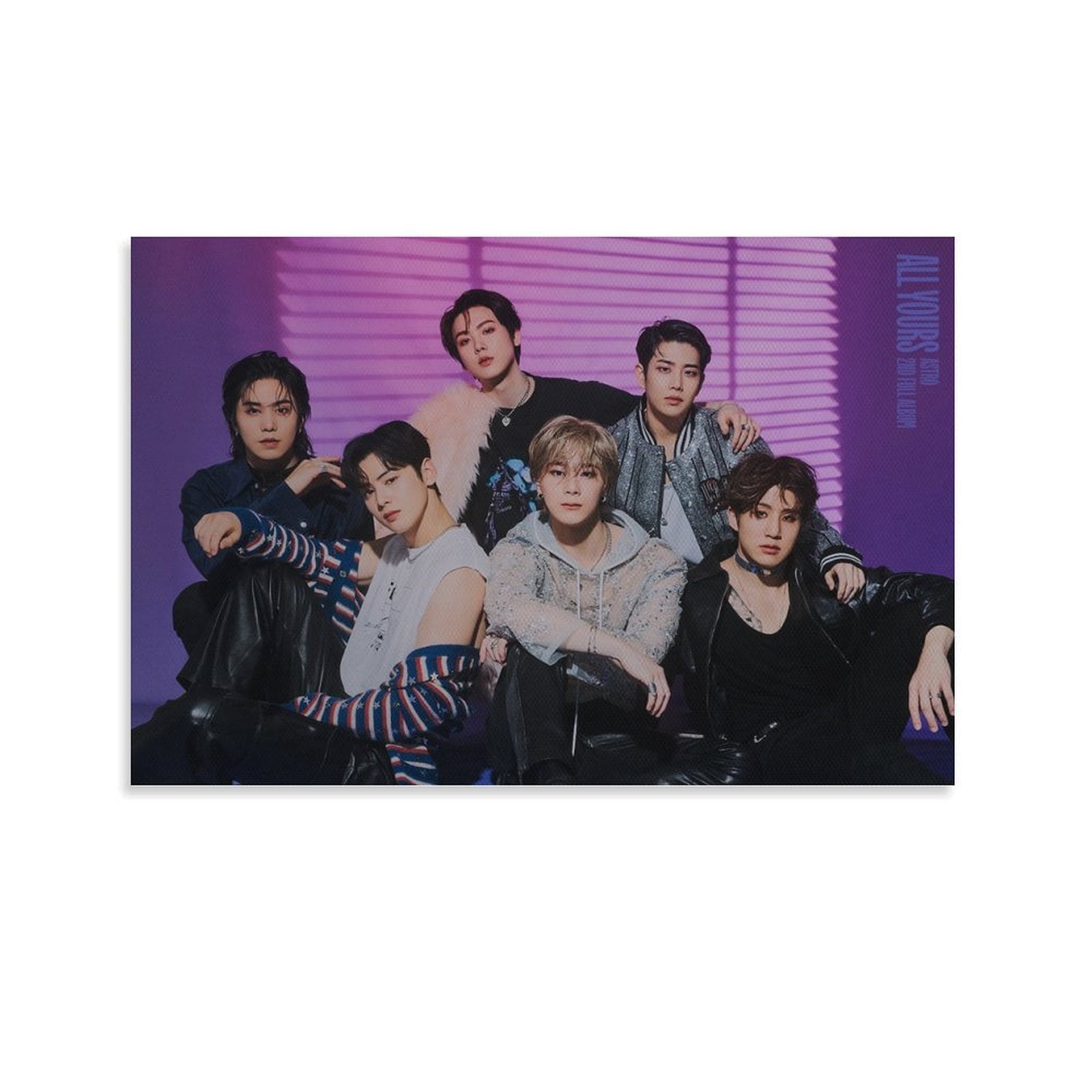 Astro Korean Boy Band Kpop Wall Poster Gifts Canvas Painting Poster ...