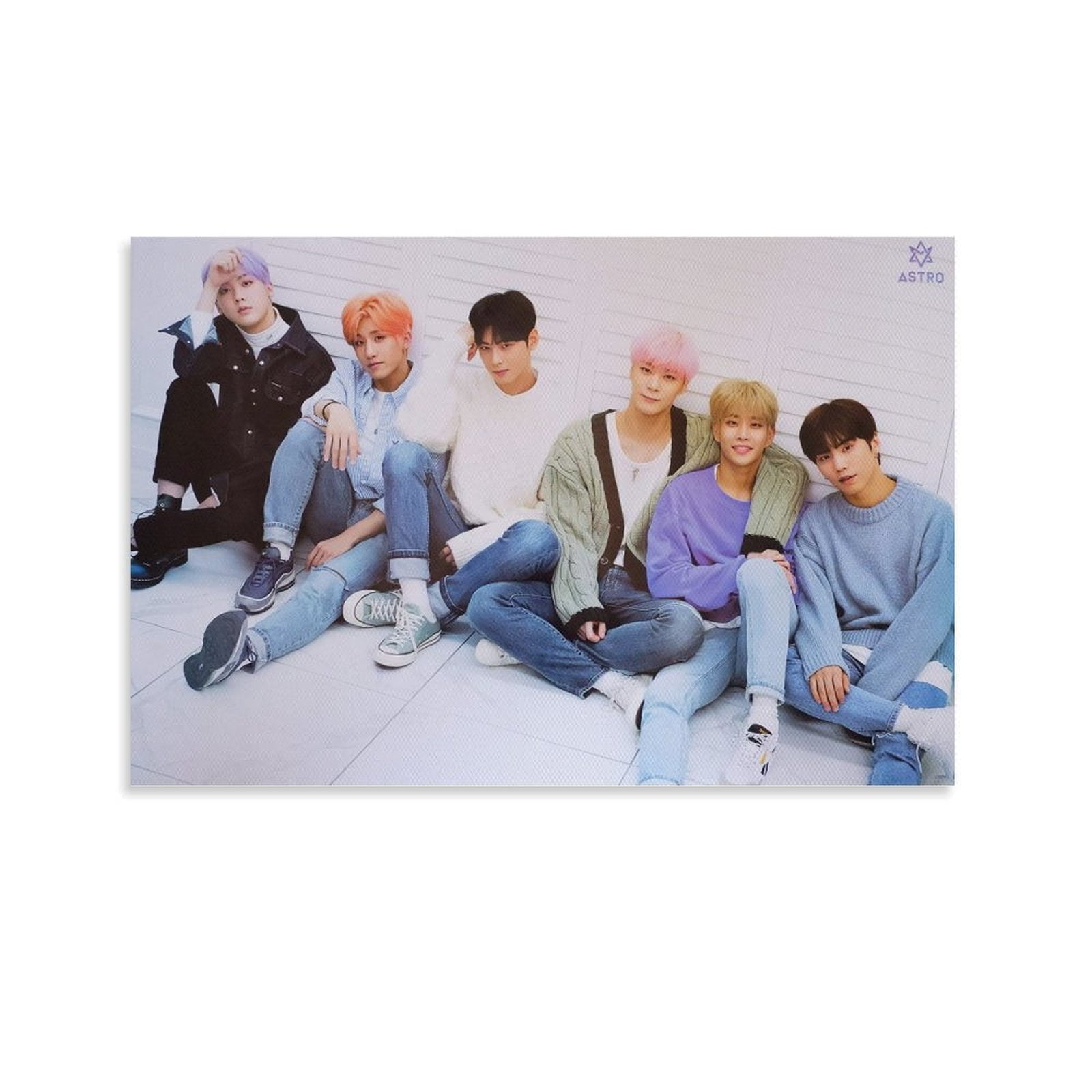Astro Kpop Poster Korea Hot Canvas Art Poster and Wall Art Picture ...