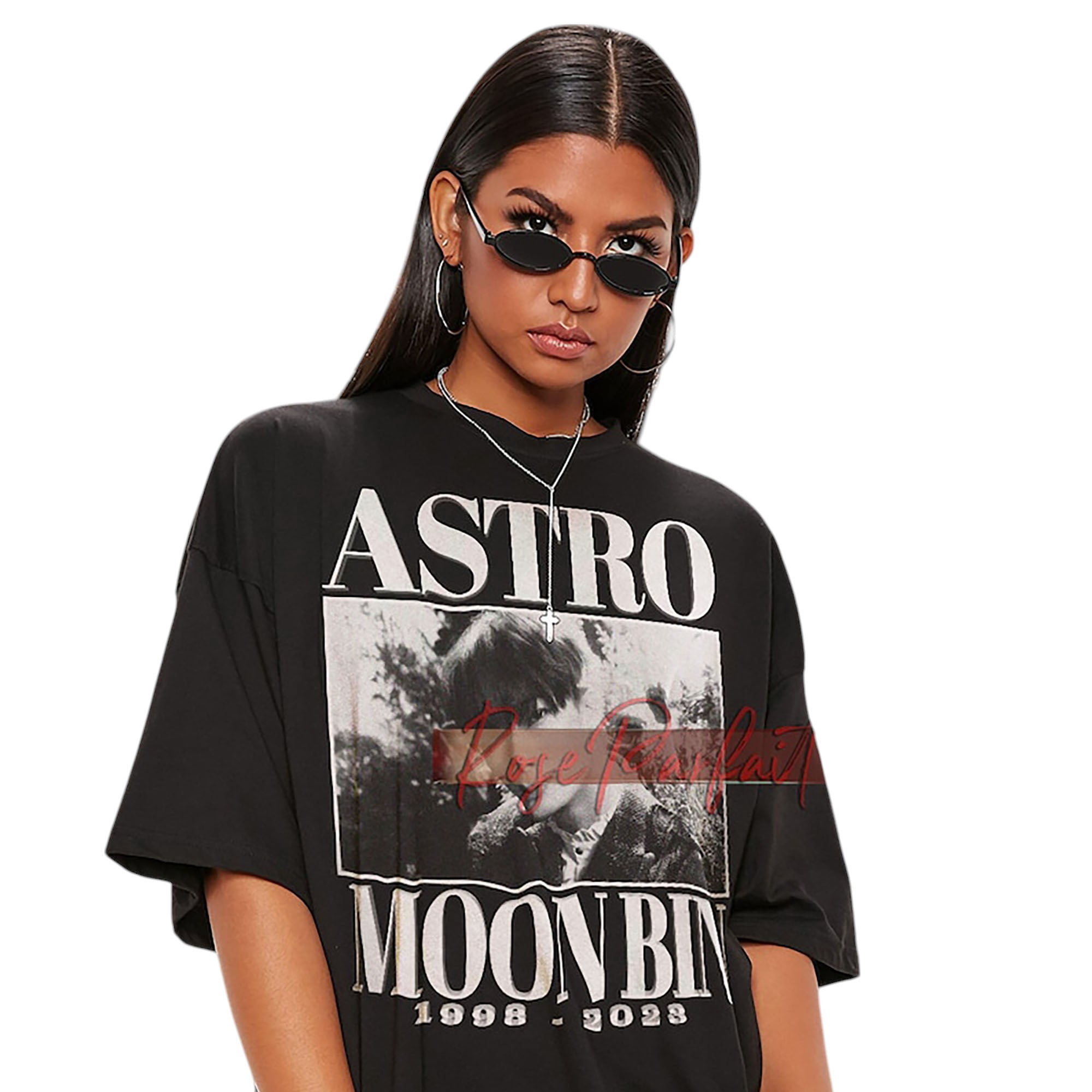 Astro Moon Bin Rip 1998-2023 Retro Unisex Classic 2D T-Shirt - Vintage ...