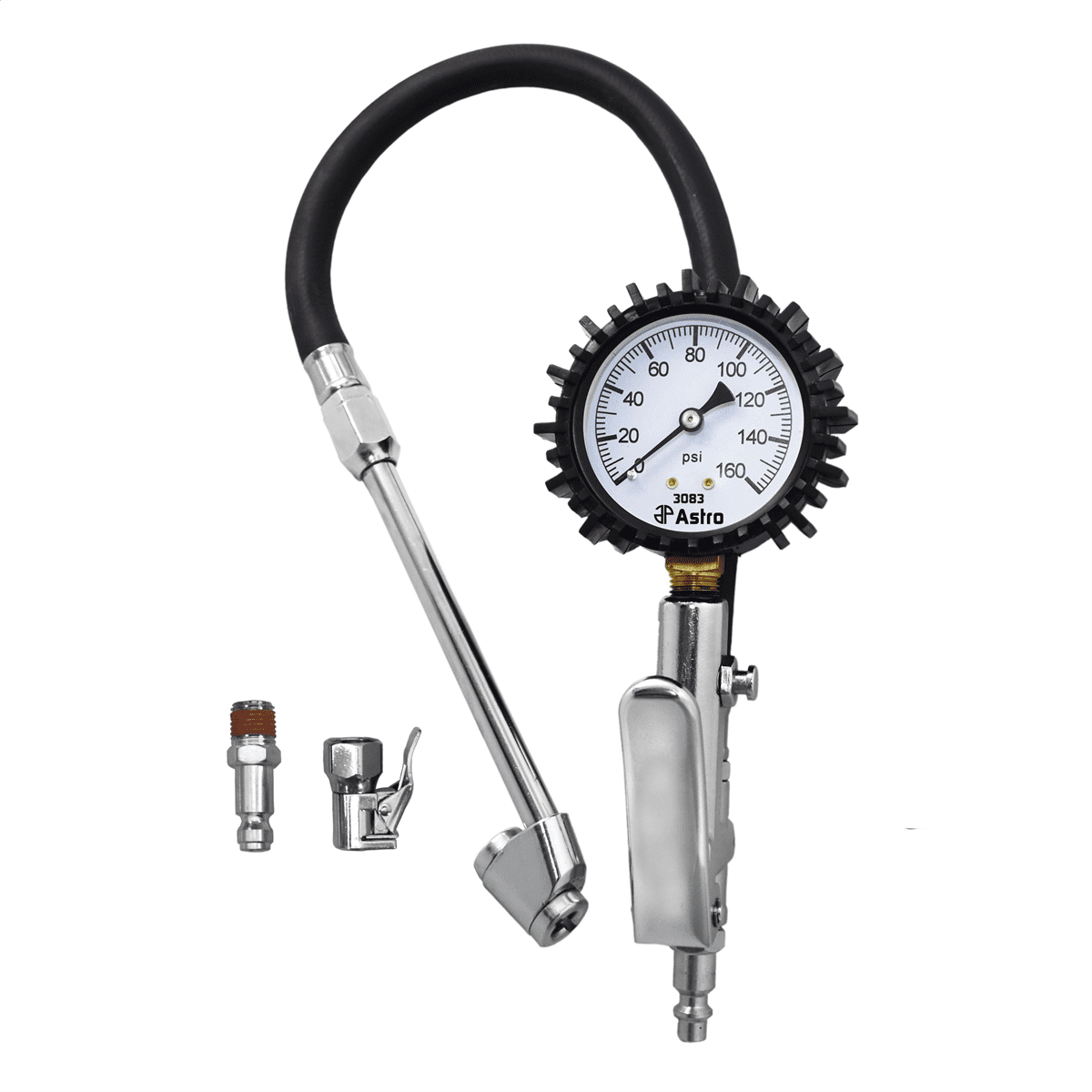 Astro Pneumatic 2.5" Dial Tire Inflator with Locking & Dual Chucks ...