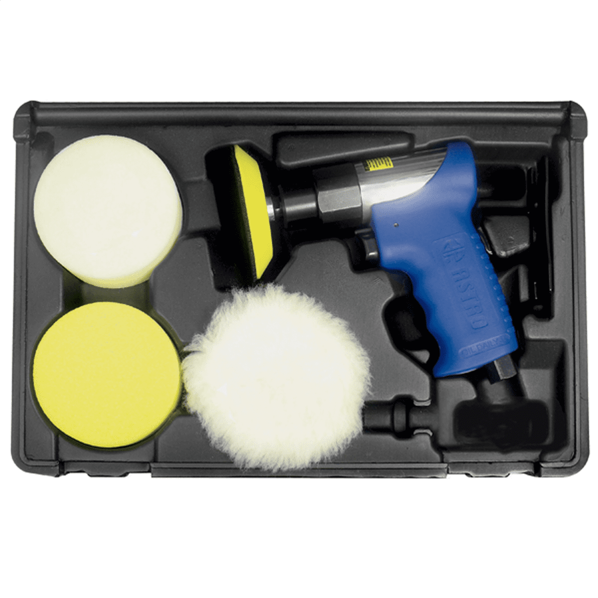 Astro Pneumatic Tool Co, 3-Inch Mini Air Polishing Kit, Portable ...