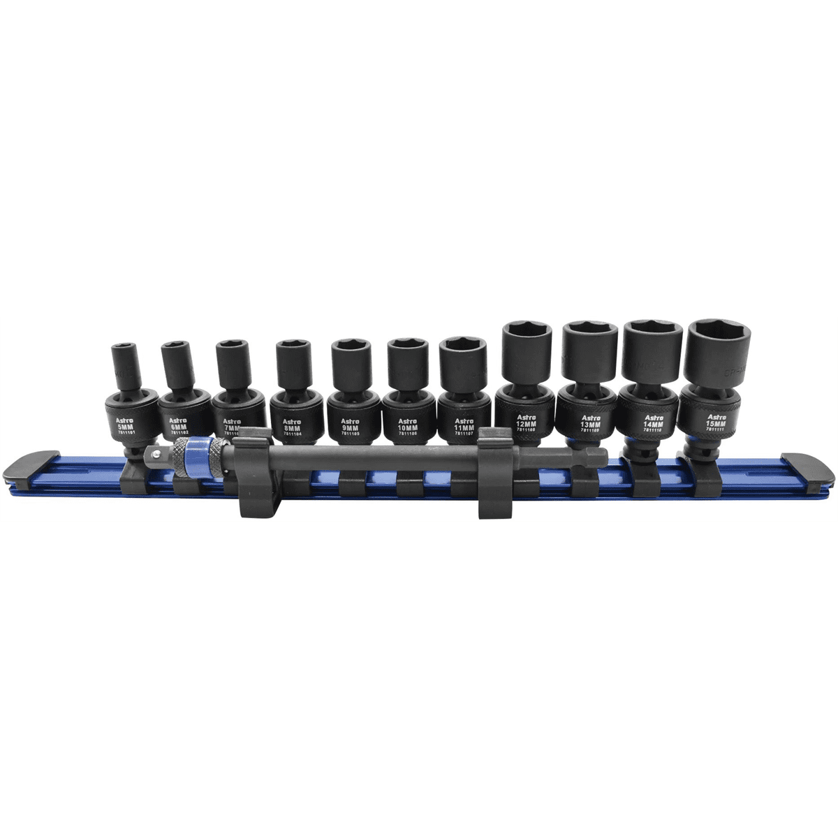Astro Pneumatic 12pc 1/4" Square & Hex Drive Magnetic Universal 6pt ...