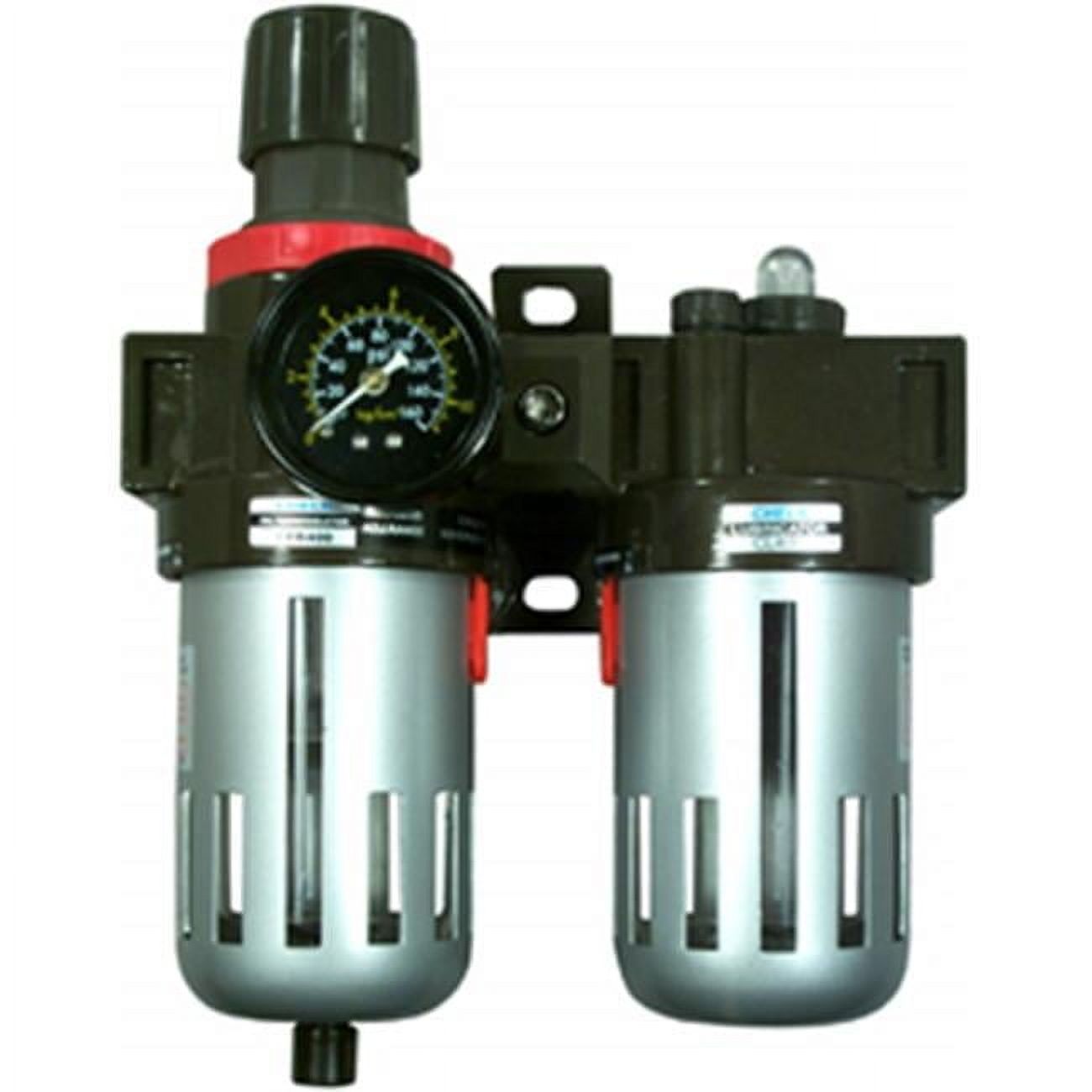 Astro Pneumatic Filter Regulator & Lubricator With Gauge - Walmart.com
