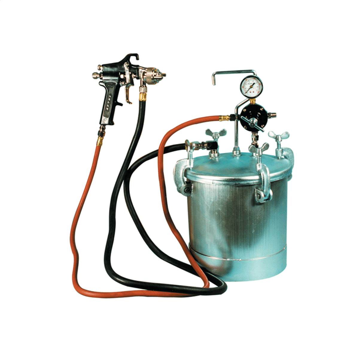 Astro Pneumatic PT2-4GH 2-1/4 Gallon Pressure Tank w/ Spray Gun & 12 ...