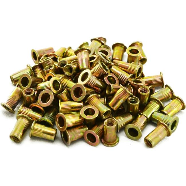 Astro Pneumatic Tool RN1024 #10-24 Steel Rivet Nuts - Pack of 100 ...
