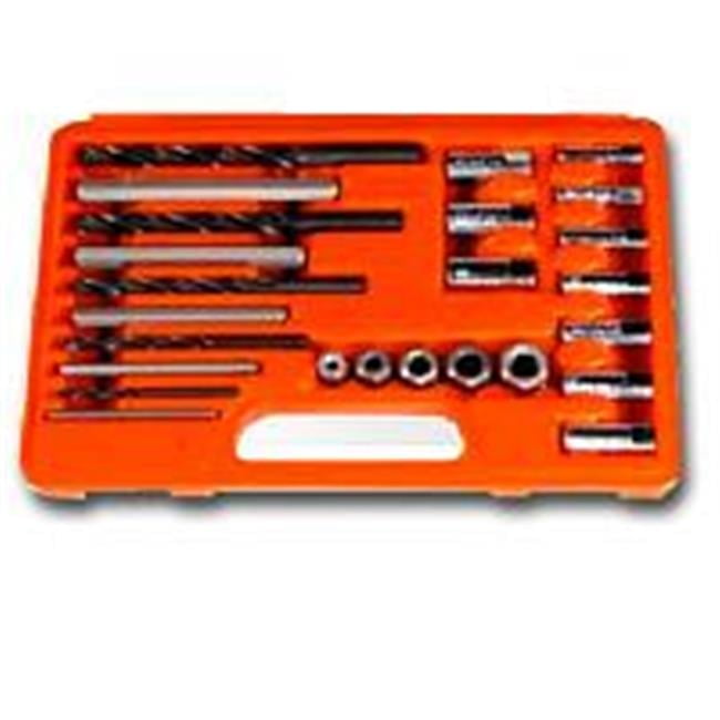 Astro Pneumatic Screw Extractor Set - 26 Piece - Black - Walmart.com
