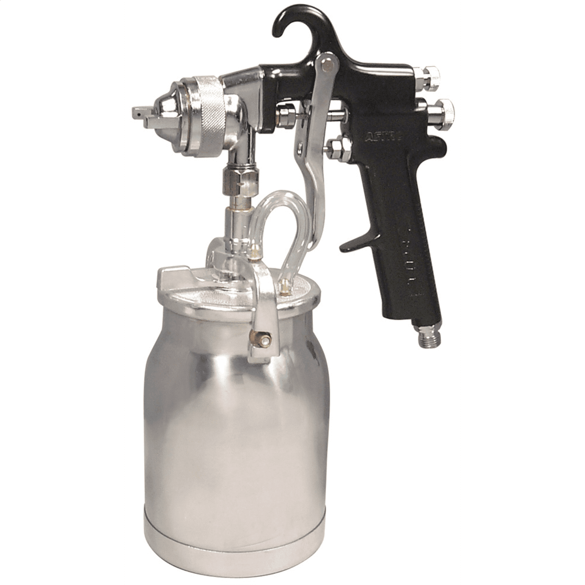 Astro Pneumatic Tool AS7SP Spray Gun with Cup - Black Handle - 1.8mm ...