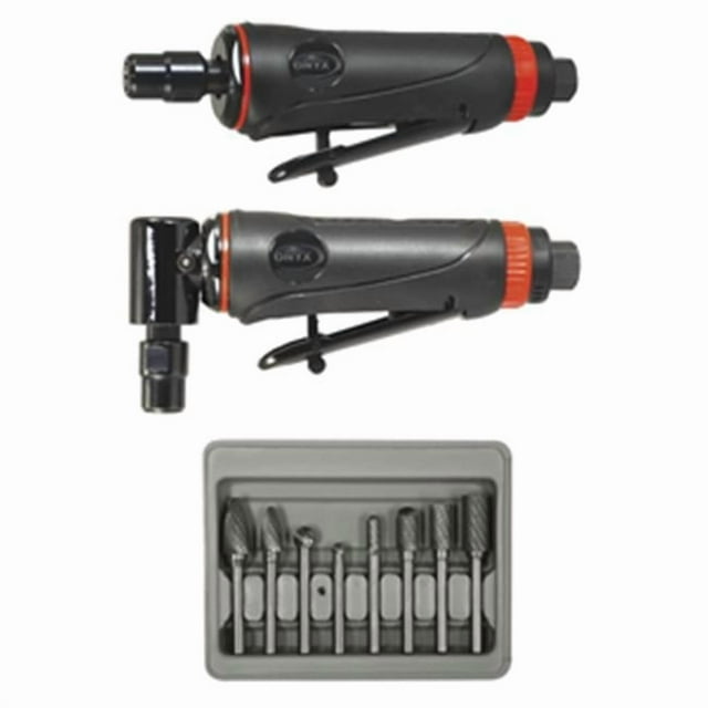 Astro Pneumatic Tool Onyx Dual Die Grinder Kit - Walmart Business Supplies