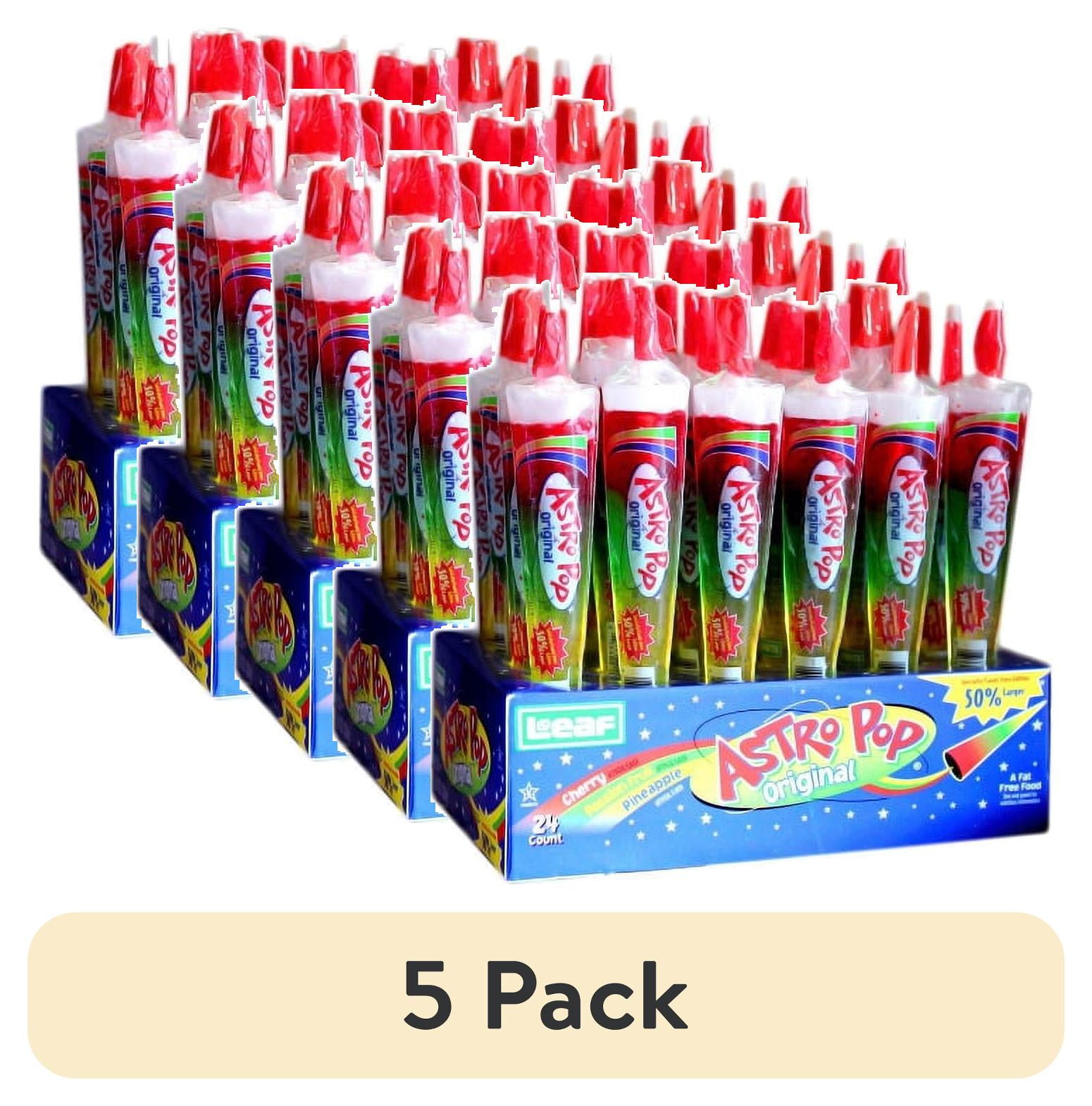 (5 pack) Astro Pop Rocket Retro Lollipop Large (1.5 Oz) - 24 Ct. Case ...