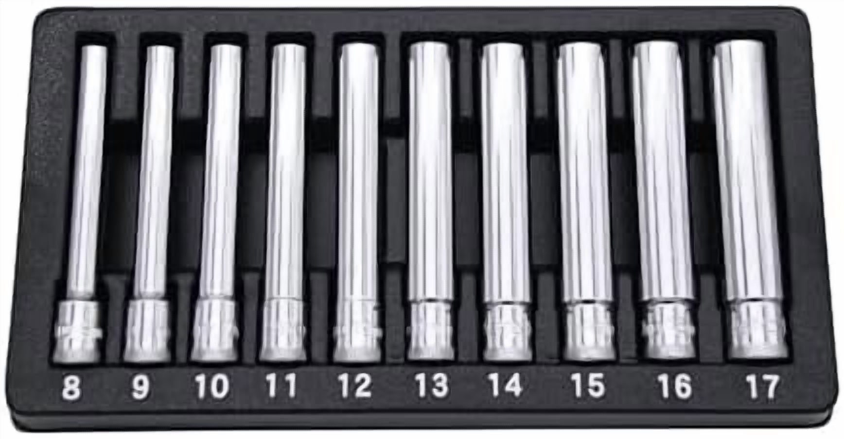 Astro Tools 4110 10pc 3/8" Drive Extra Deep Metric Socket Set - Walmart.com