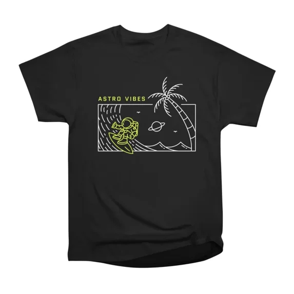 Astro Vibes 1 T-Shirt Tee Gift For Him Merch For Her Apparel For Friend ...