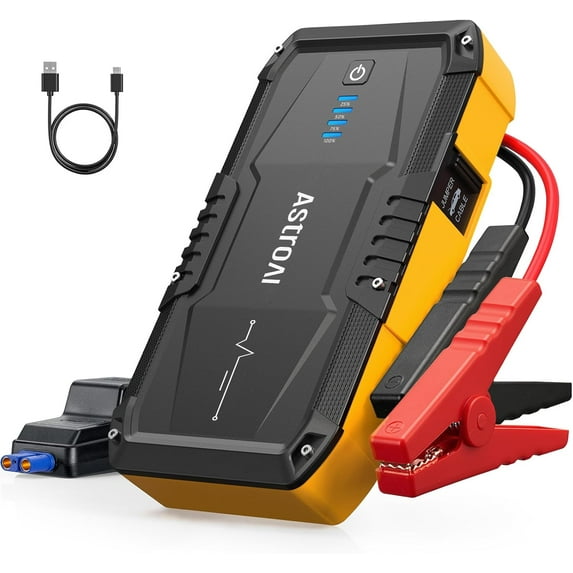 AstroAI S8 Car Battery Jump Starter, Car Jumper Starter Battery Pack ...