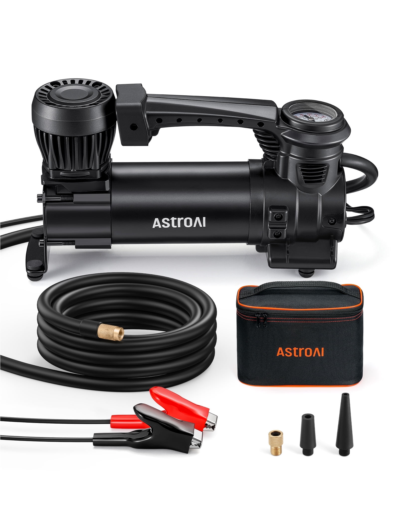 AstroAI T3 Heavy-Duty Air Compressor 12V Portable Offroad Air ...